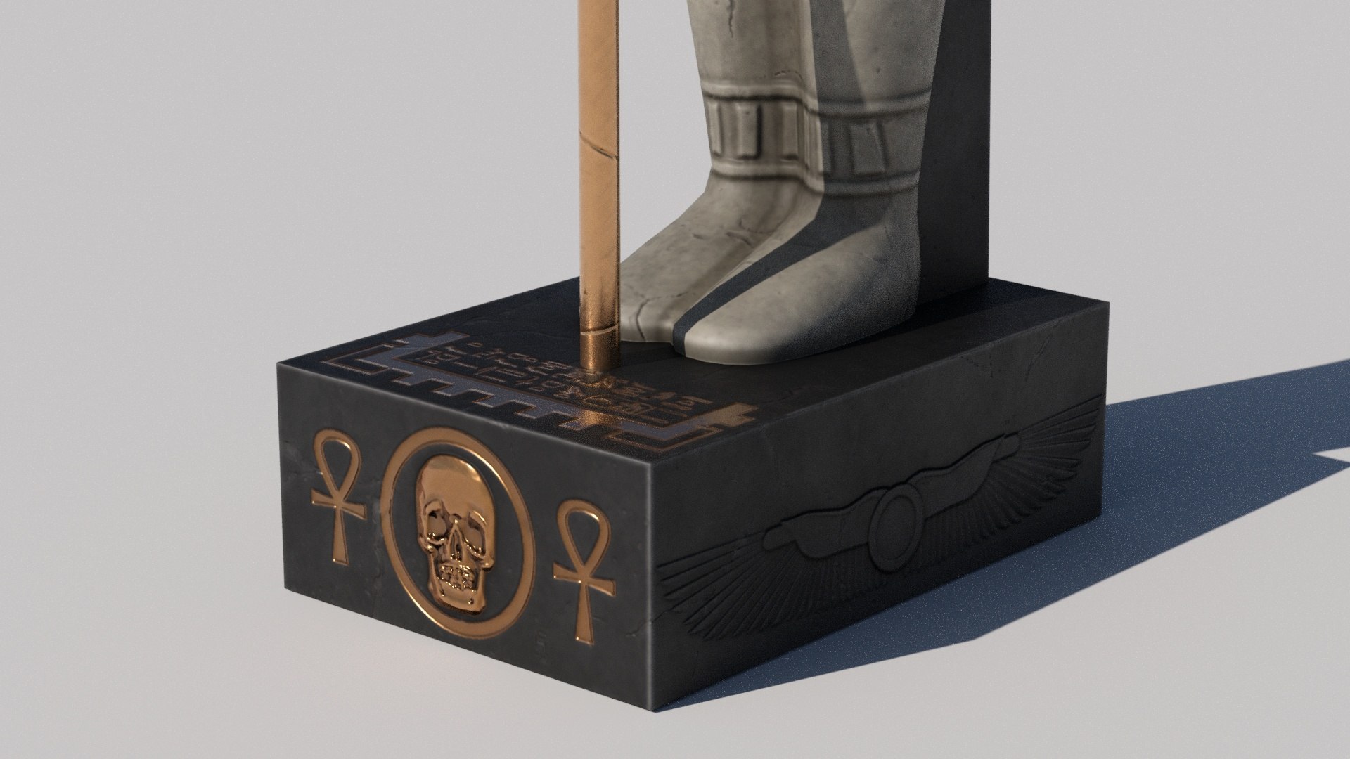 3D OB 02 Egyptian Necromancer Kit - 05 Ushabti Model - TurboSquid 2152575