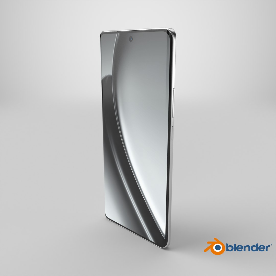 Realme GT 6 Fluid Silver 3D Model - TurboSquid 2250004