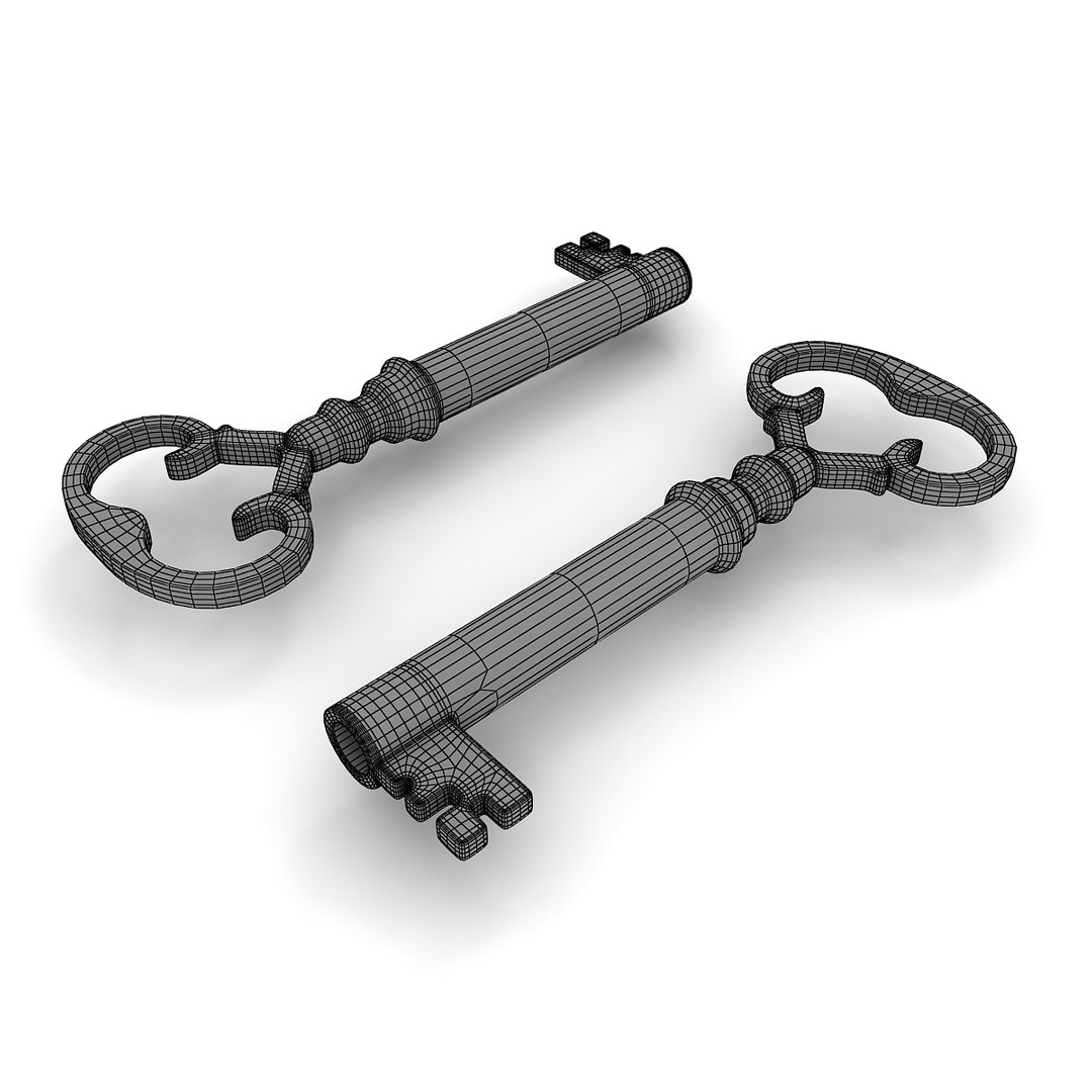 keys chain 3d model