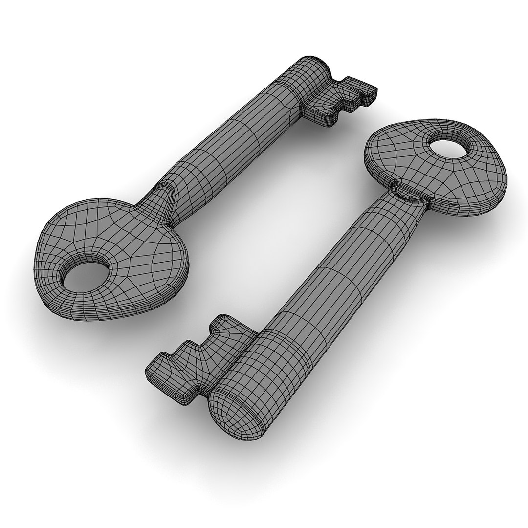 keys chain 3d model