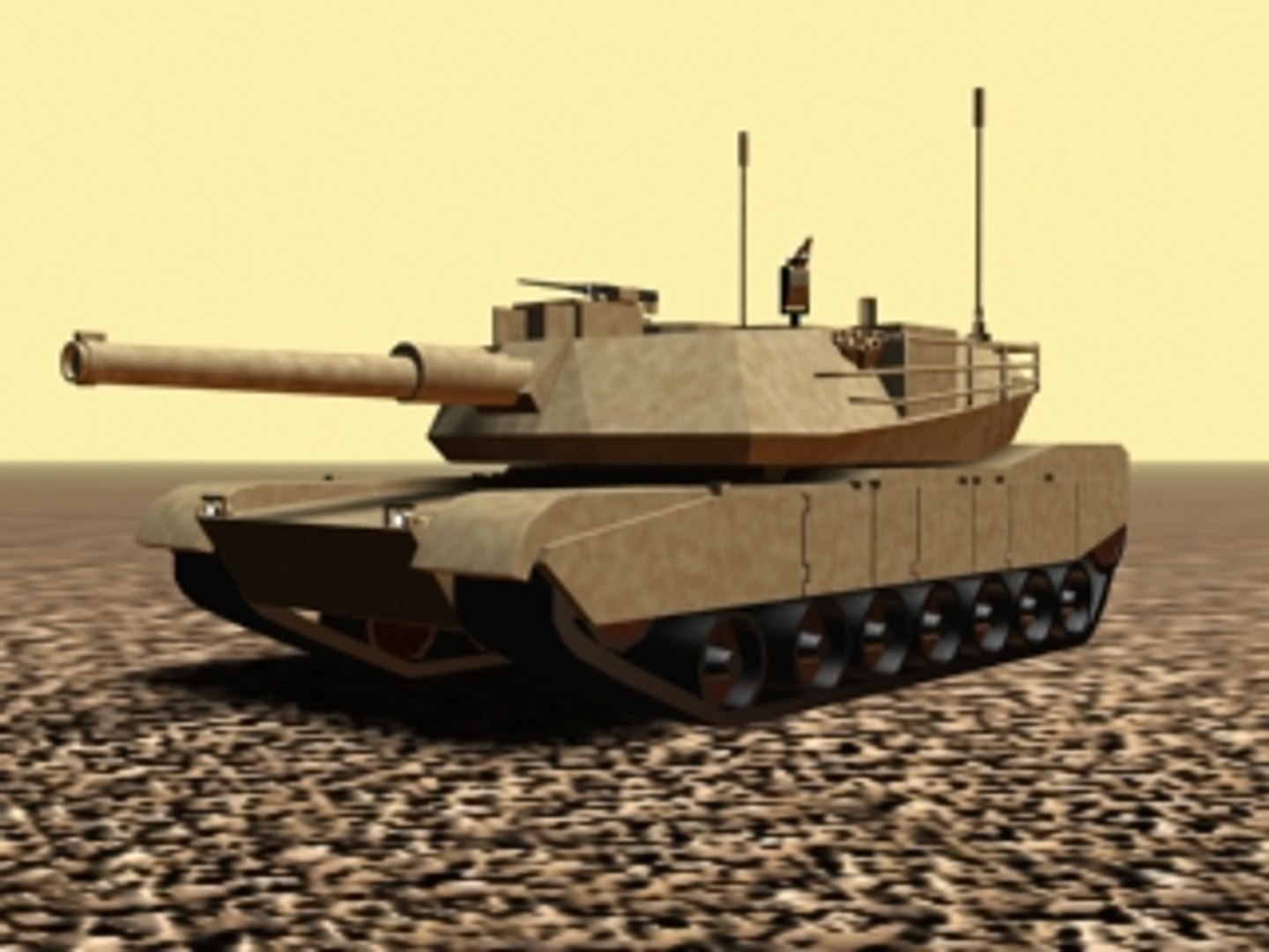 3d Model M1 Abrams