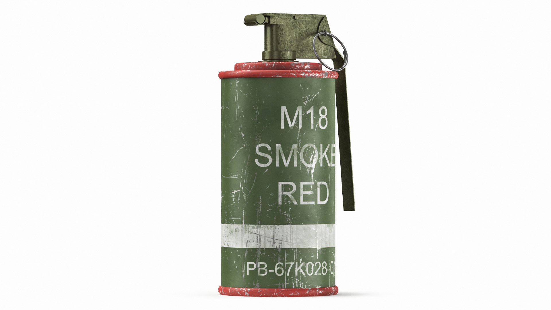 3D M18 Smoke Grenade - TurboSquid 2099592