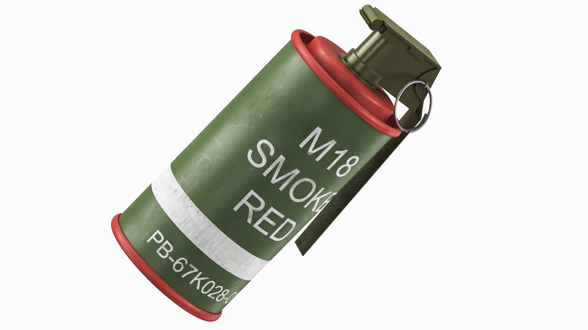 3D M18 Smoke Grenade - TurboSquid 2099592