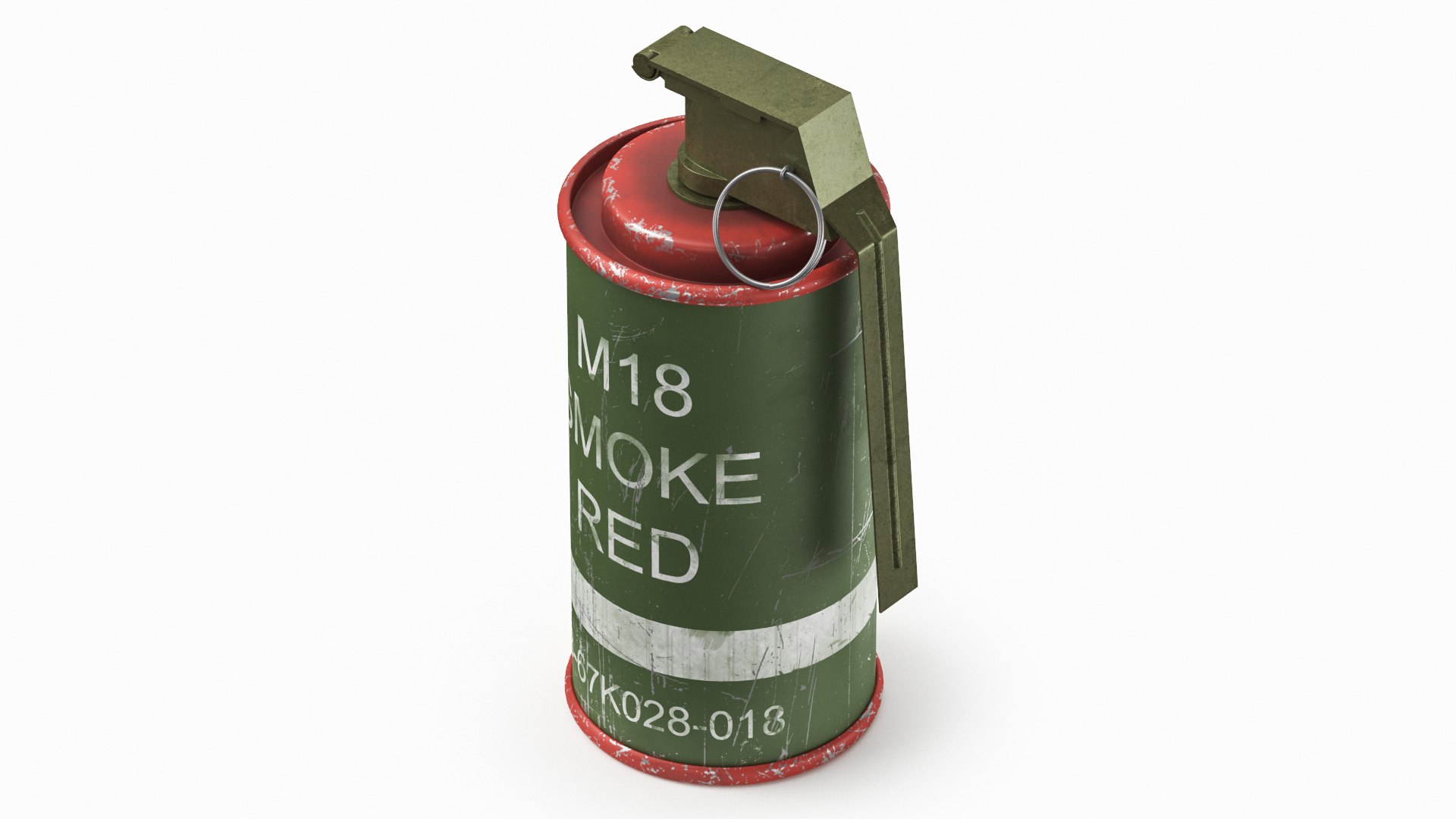3D M18 Smoke Grenade - TurboSquid 2099592