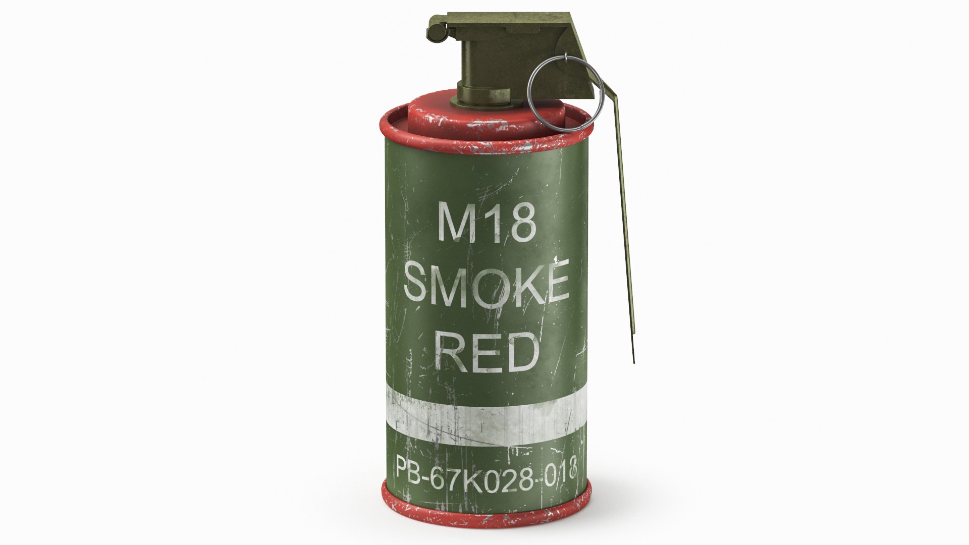3D M18 Smoke Grenade - TurboSquid 2099592