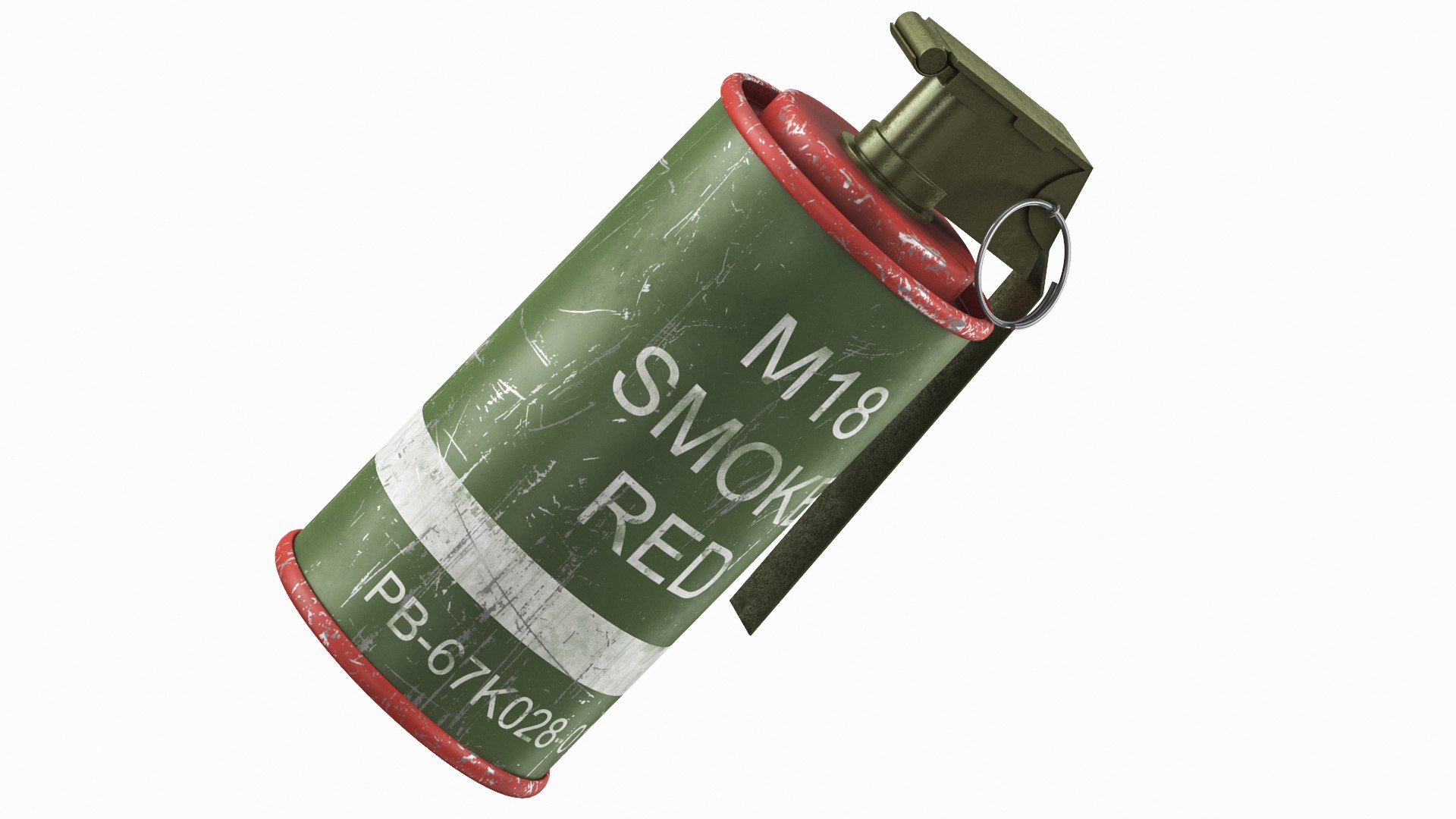 3D M18 Smoke Grenade - TurboSquid 2099592