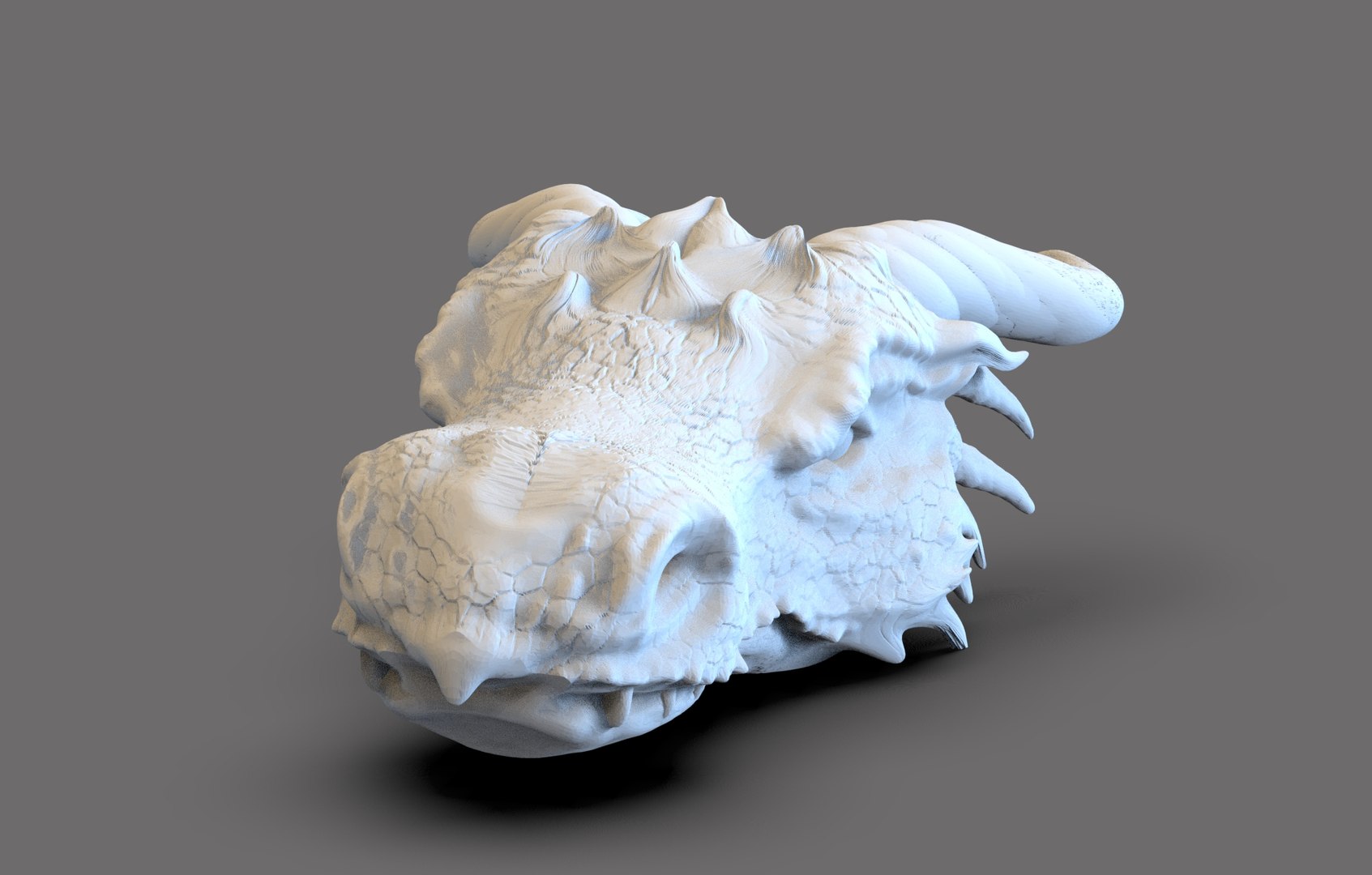 Dragon Head 3D Model - TurboSquid 2250362