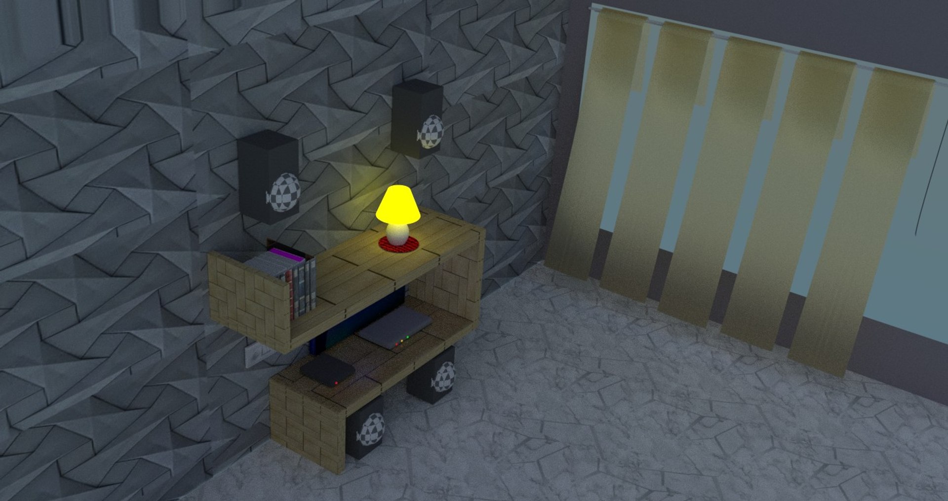 3D Lcd Drawing Room Unit - TurboSquid 1330577