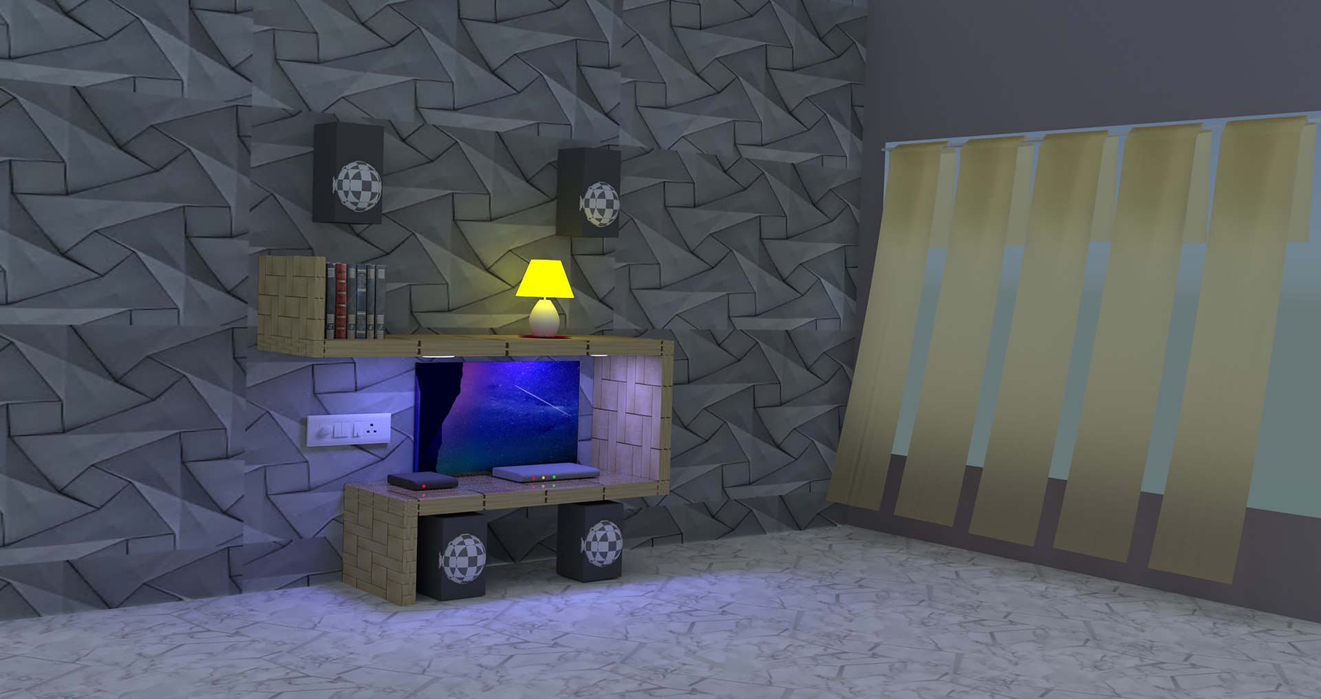 3D Lcd Drawing Room Unit - TurboSquid 1330577