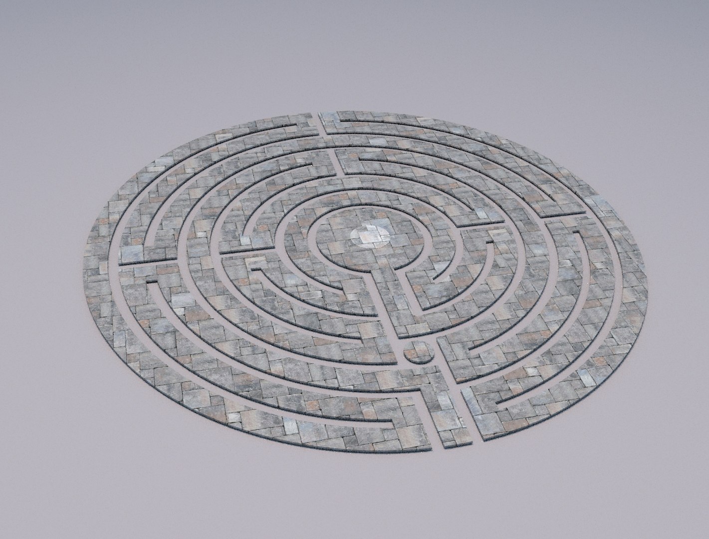 Stone Labyrinth 3D Model - TurboSquid 1621982