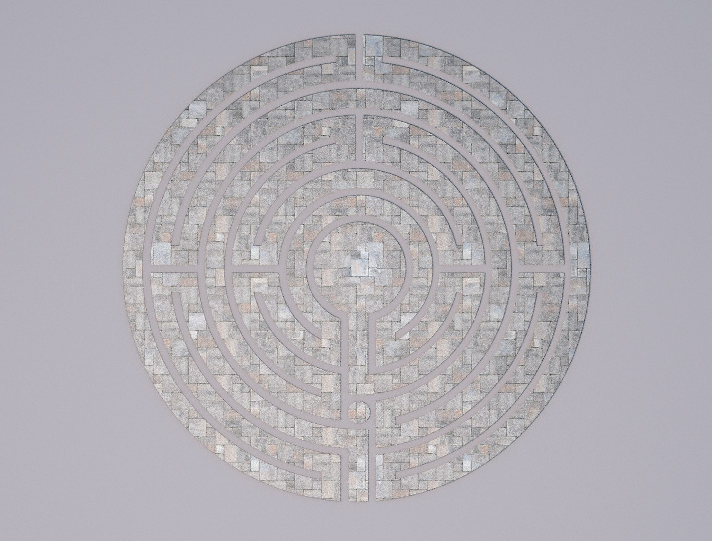Stone Labyrinth 3D Model - TurboSquid 1621982