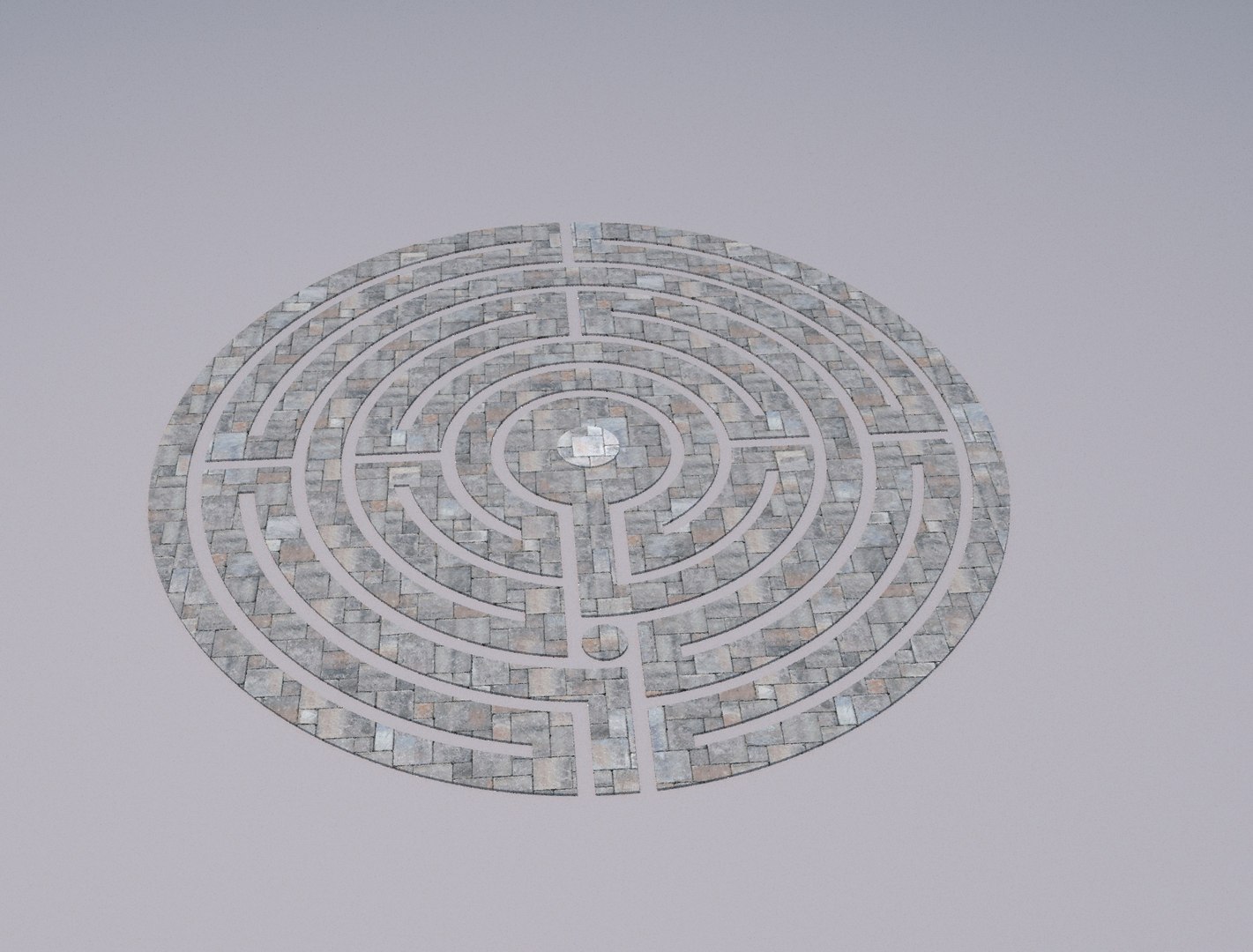 Stone Labyrinth 3D Model - TurboSquid 1621982