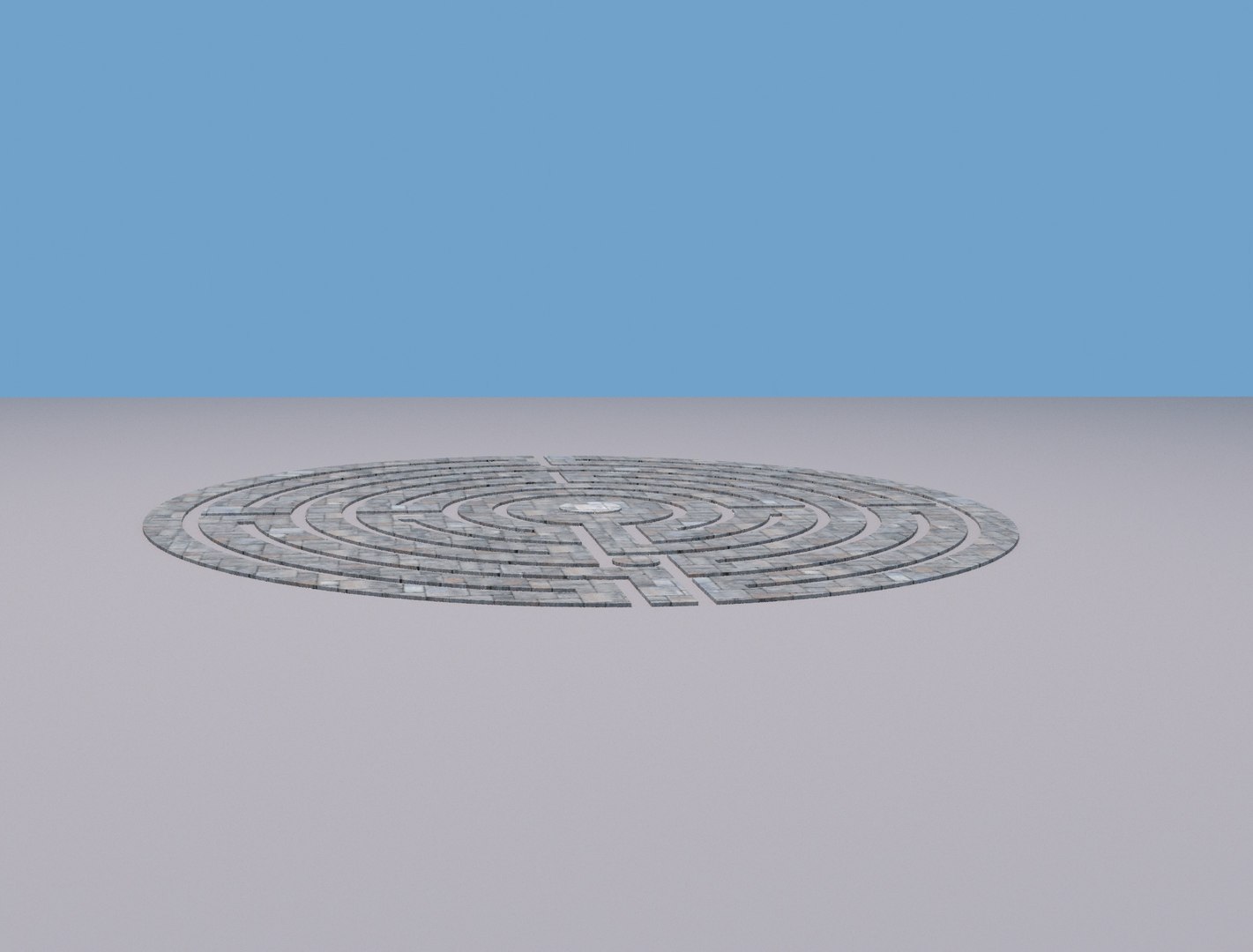 Stone Labyrinth 3D Model - TurboSquid 1621982