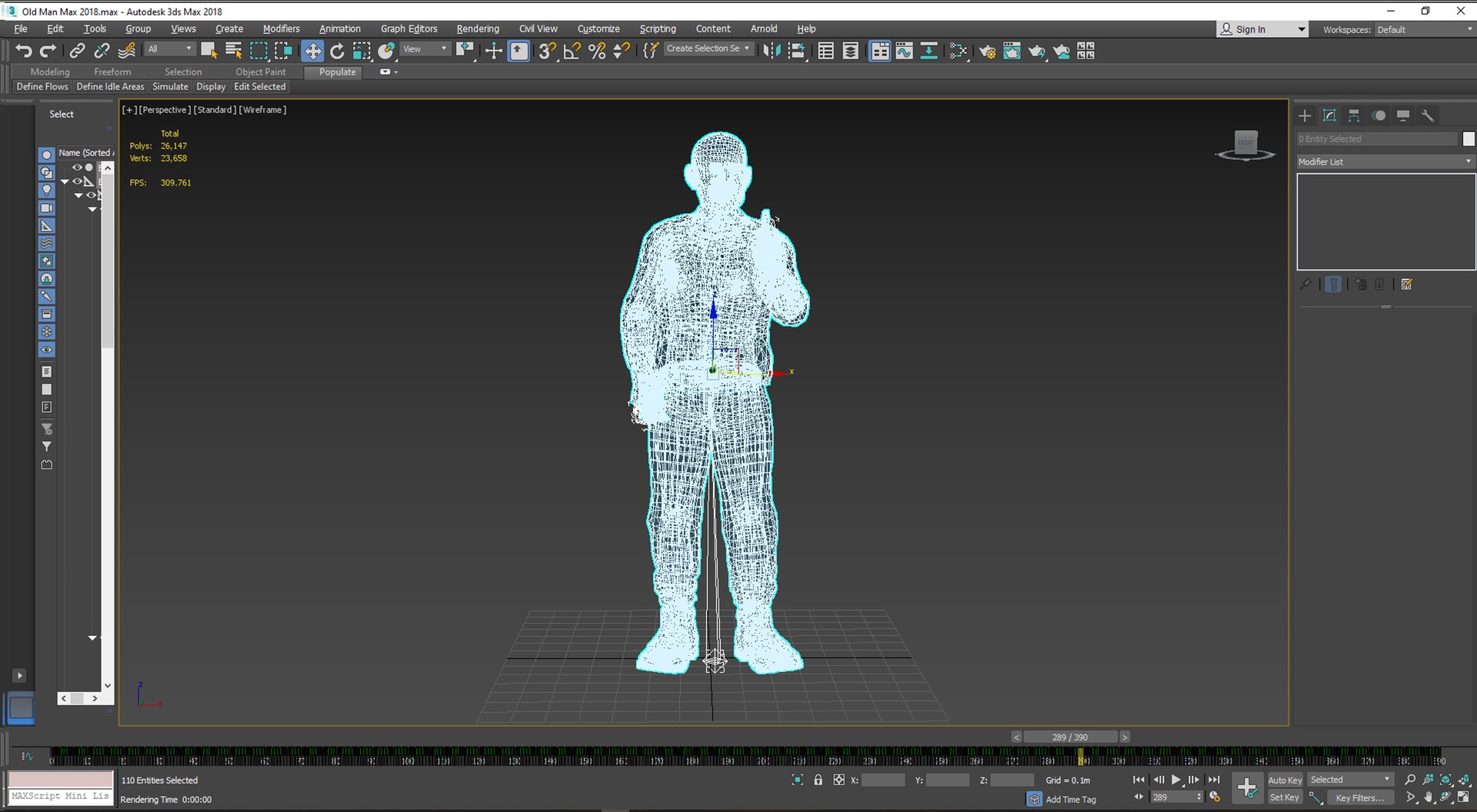 Old Man3D Rigged Model Ready For Animation 3D Model - TurboSquid 1934344