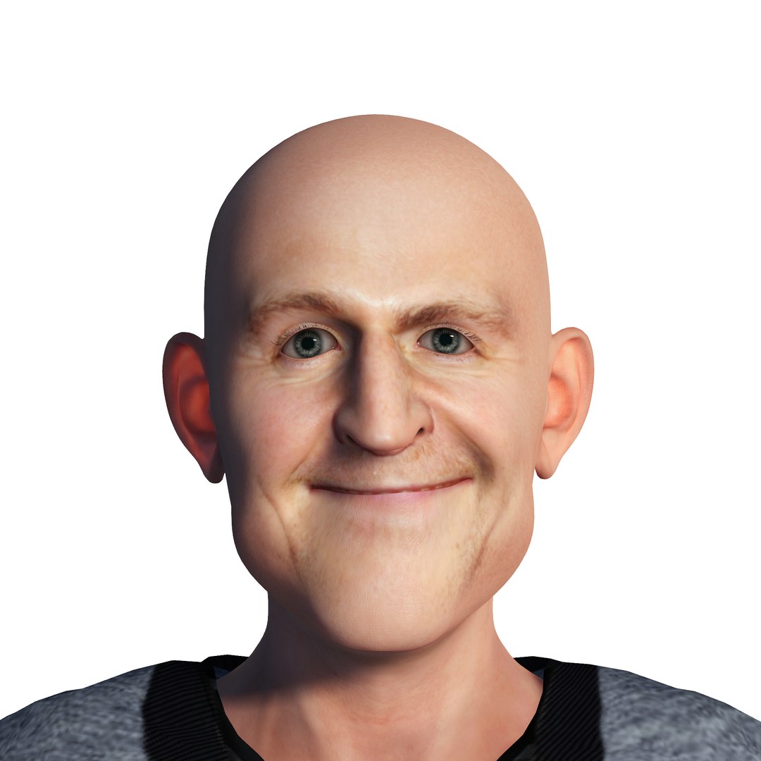 Old Man3D Rigged Model Ready For Animation 3D Model - TurboSquid 1934344