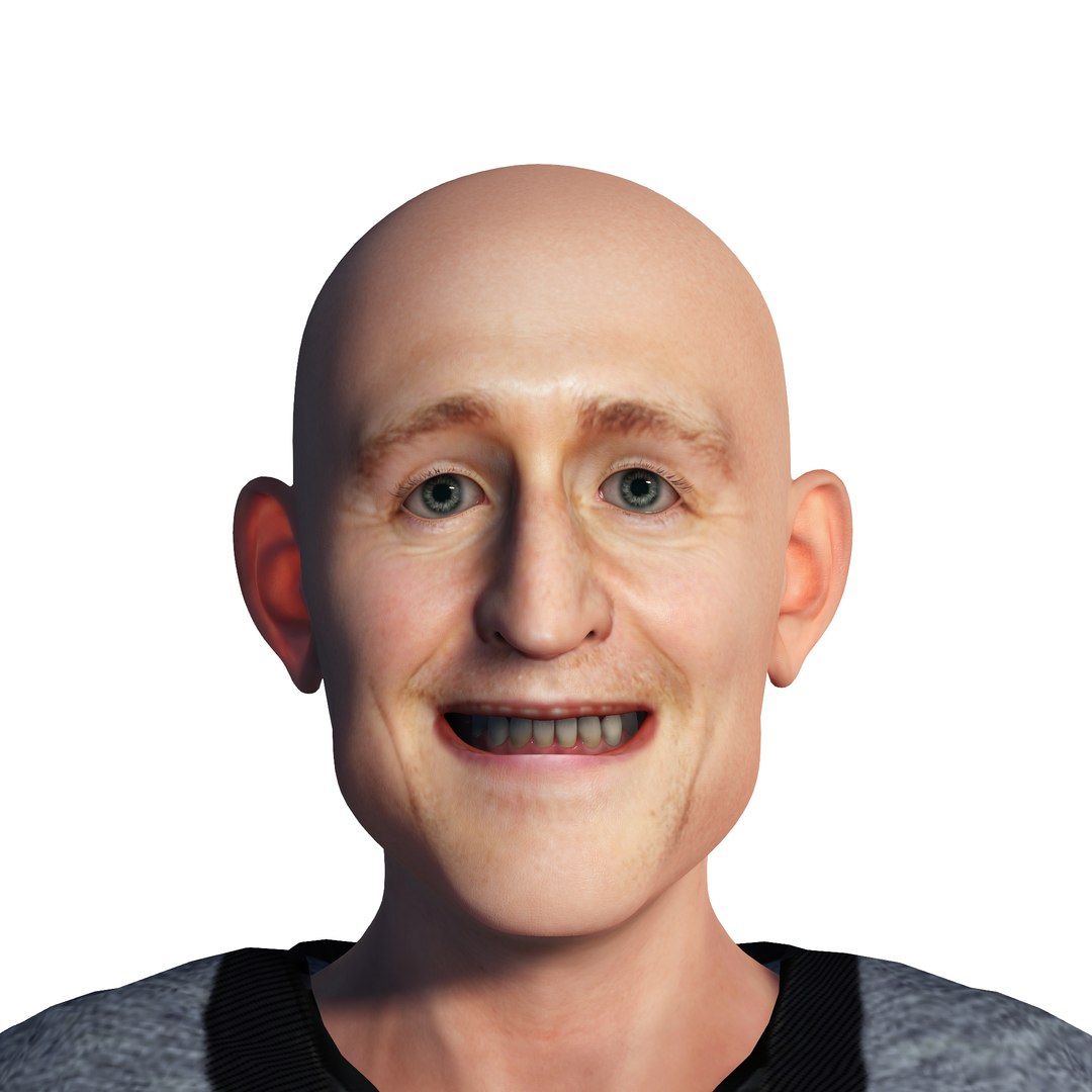 Old Man3D Rigged Model Ready For Animation 3D Model - TurboSquid 1934344