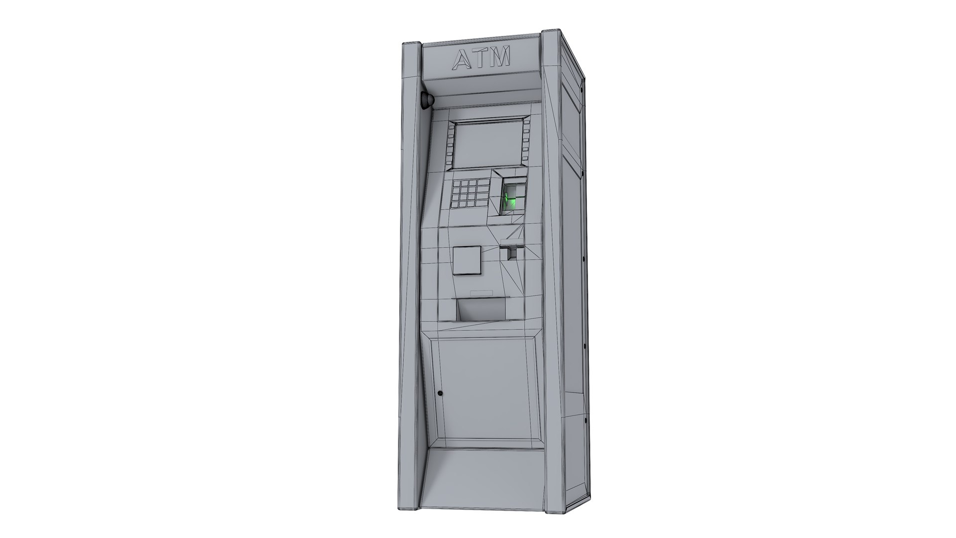 ATM Machine 3D Model - TurboSquid 2229958