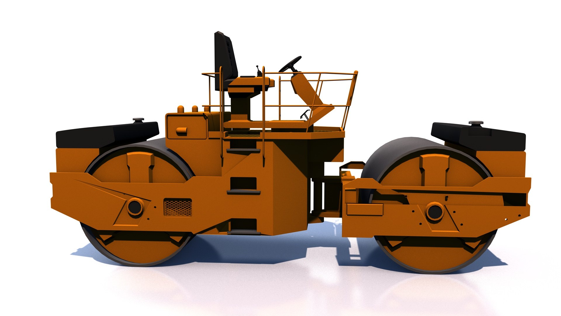 Compactor Vehicle 3D Model - TurboSquid 1483004