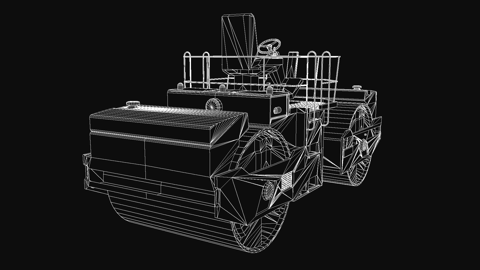 Compactor Vehicle 3D Model - TurboSquid 1483004
