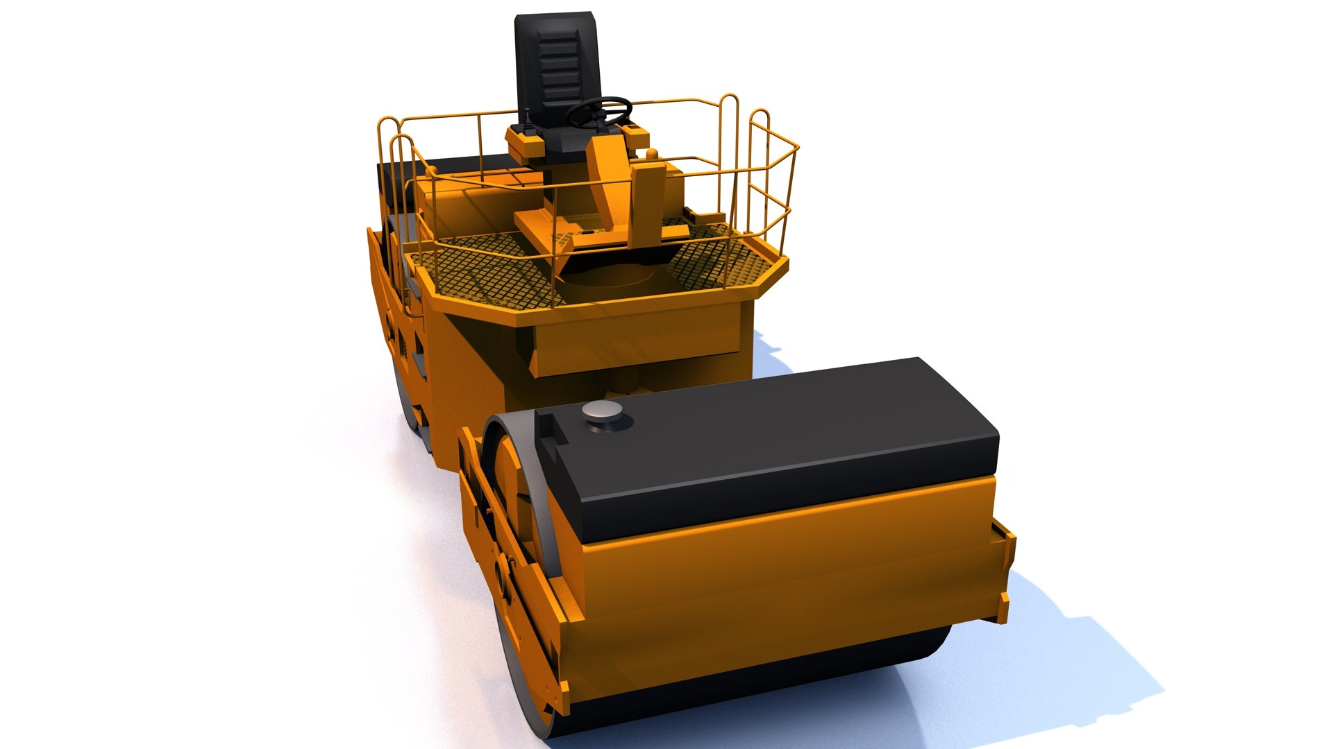 Compactor Vehicle 3D Model - TurboSquid 1483004