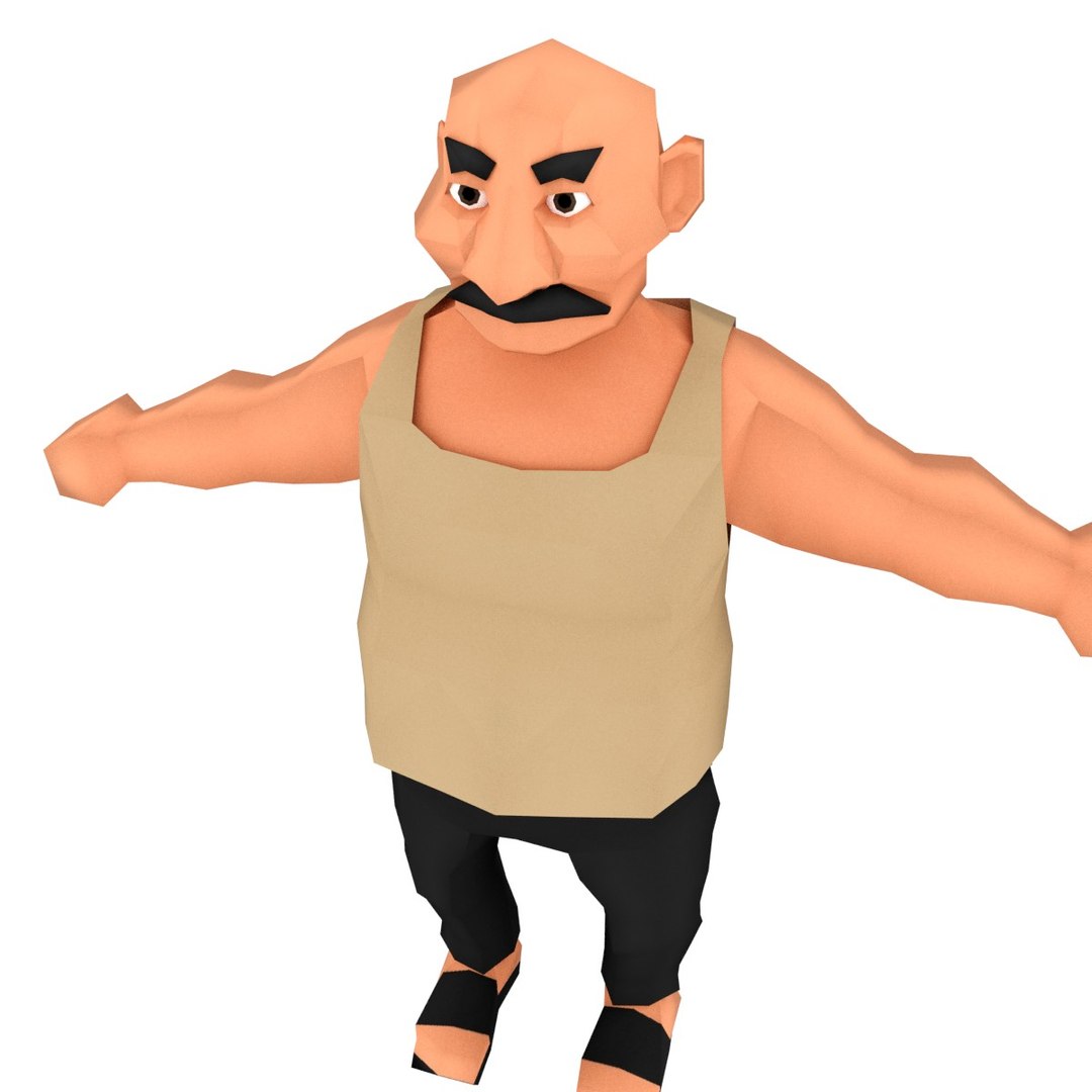 Free Character Rigged 3D Model - TurboSquid 1284322