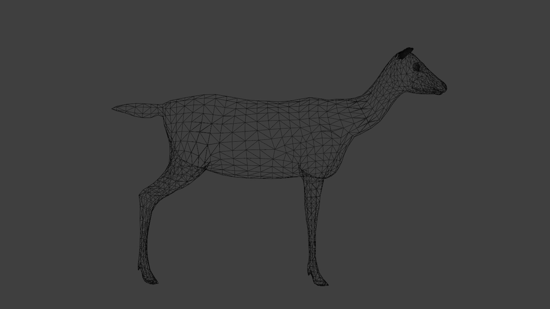 3D Animated Doe 3D Model - TurboSquid 2385841