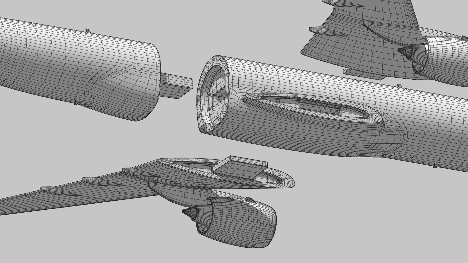 Airbus A350 XWB P3D 3D Model - TurboSquid 2431521
