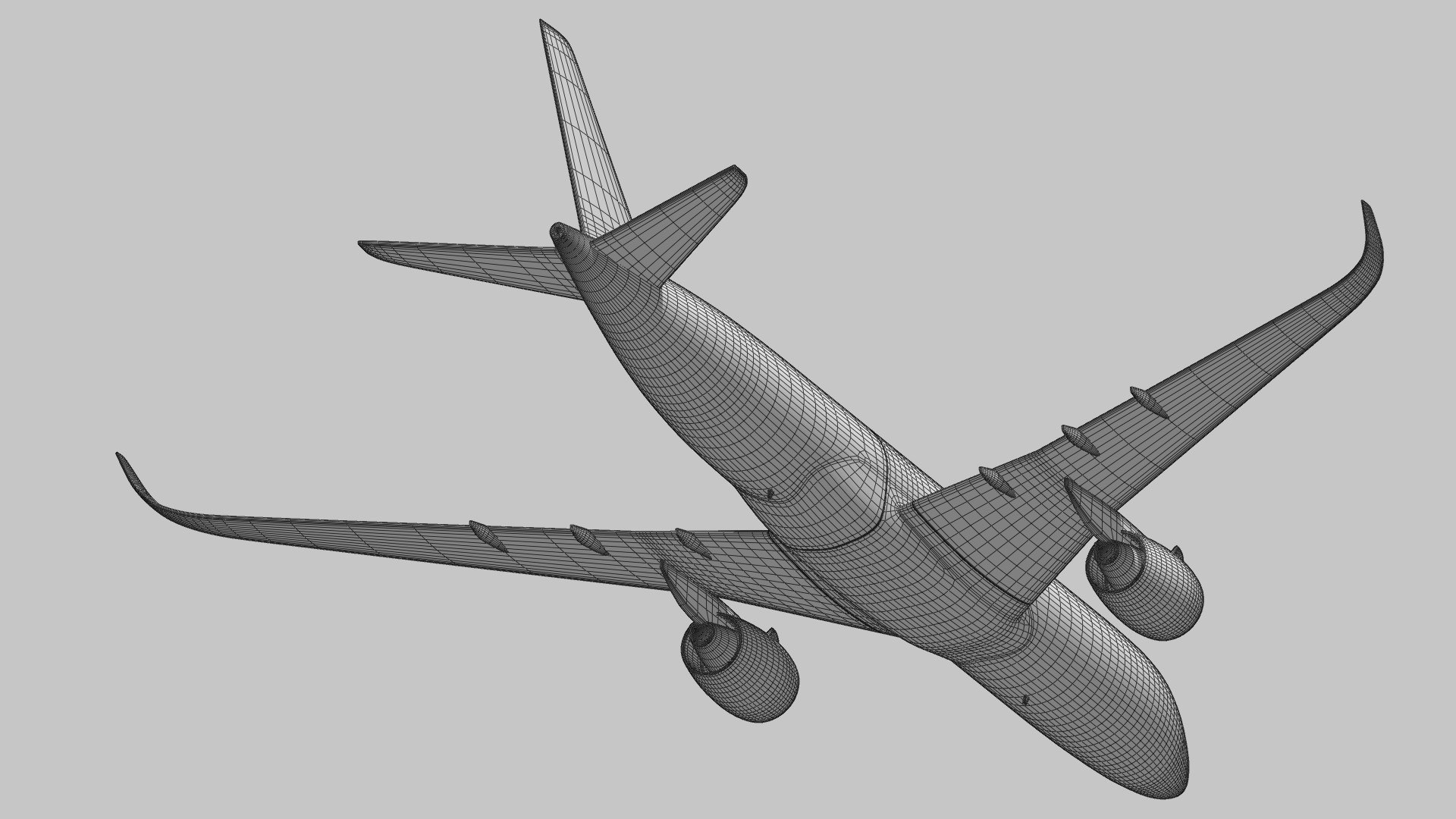 Airbus A350 XWB P3D 3D Model - TurboSquid 2431521