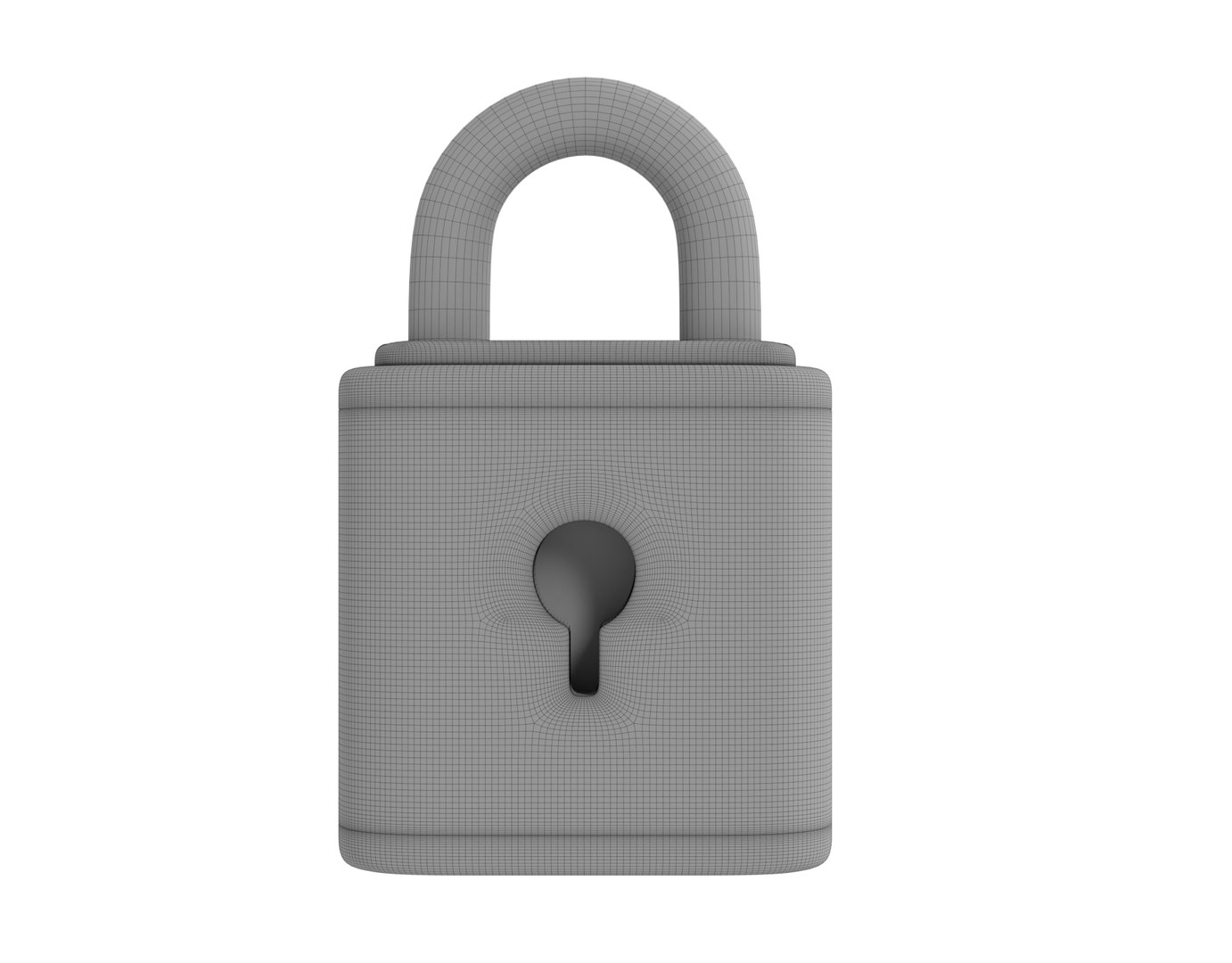 Lock 3D Model - TurboSquid 2136868