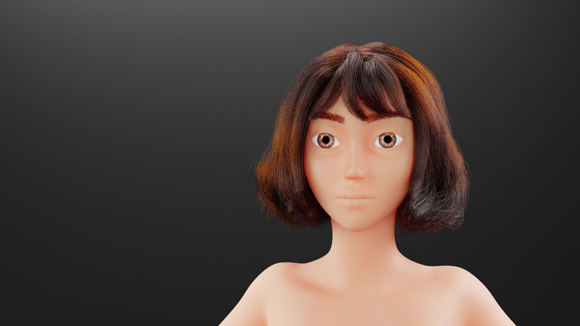 3D haircut hair model - TurboSquid 1663673