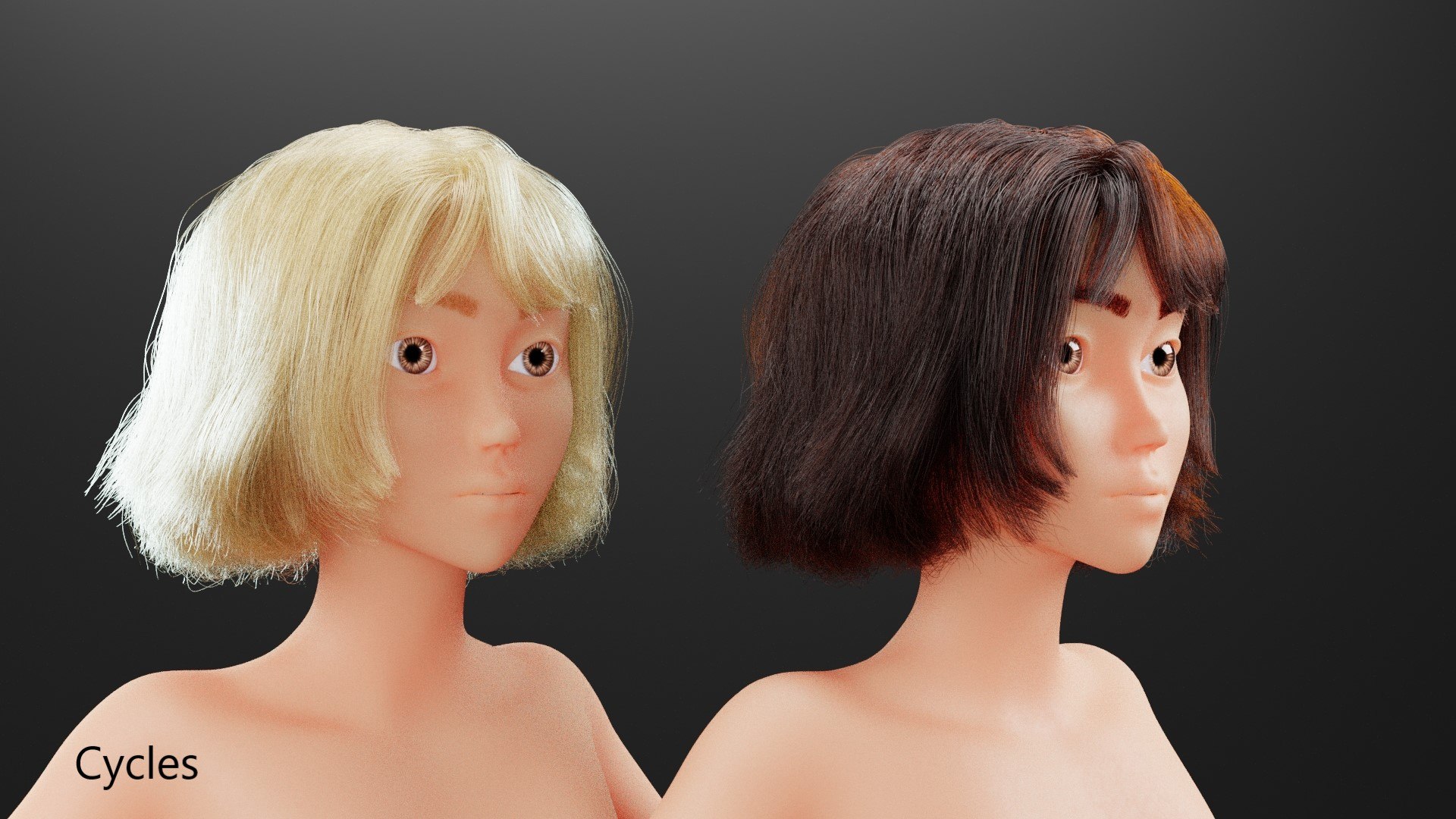 3D haircut hair model - TurboSquid 1663673