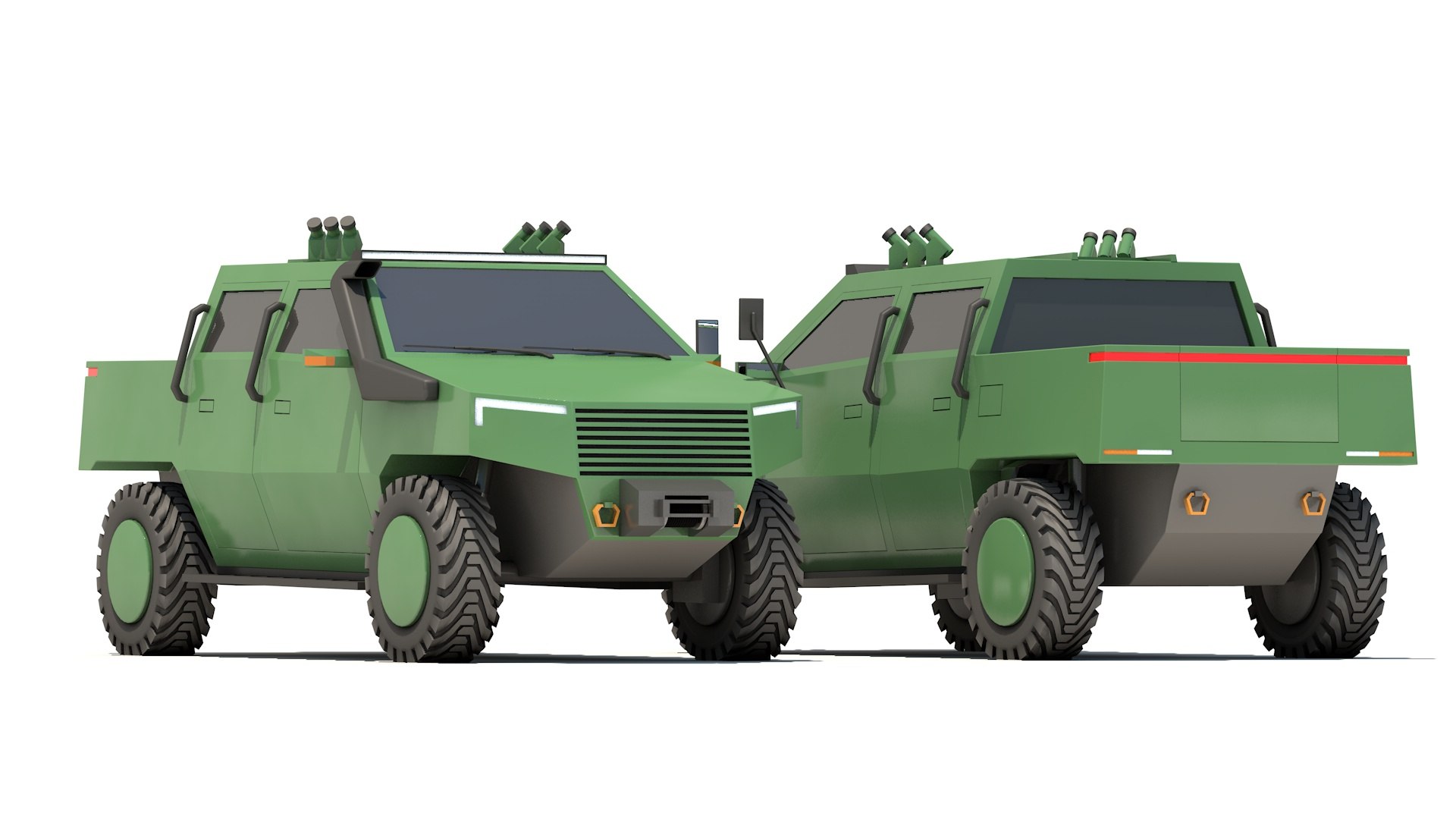 Lizard 4x4 taktischer Konzept-Pickup 3D-Modell - TurboSquid 1816229