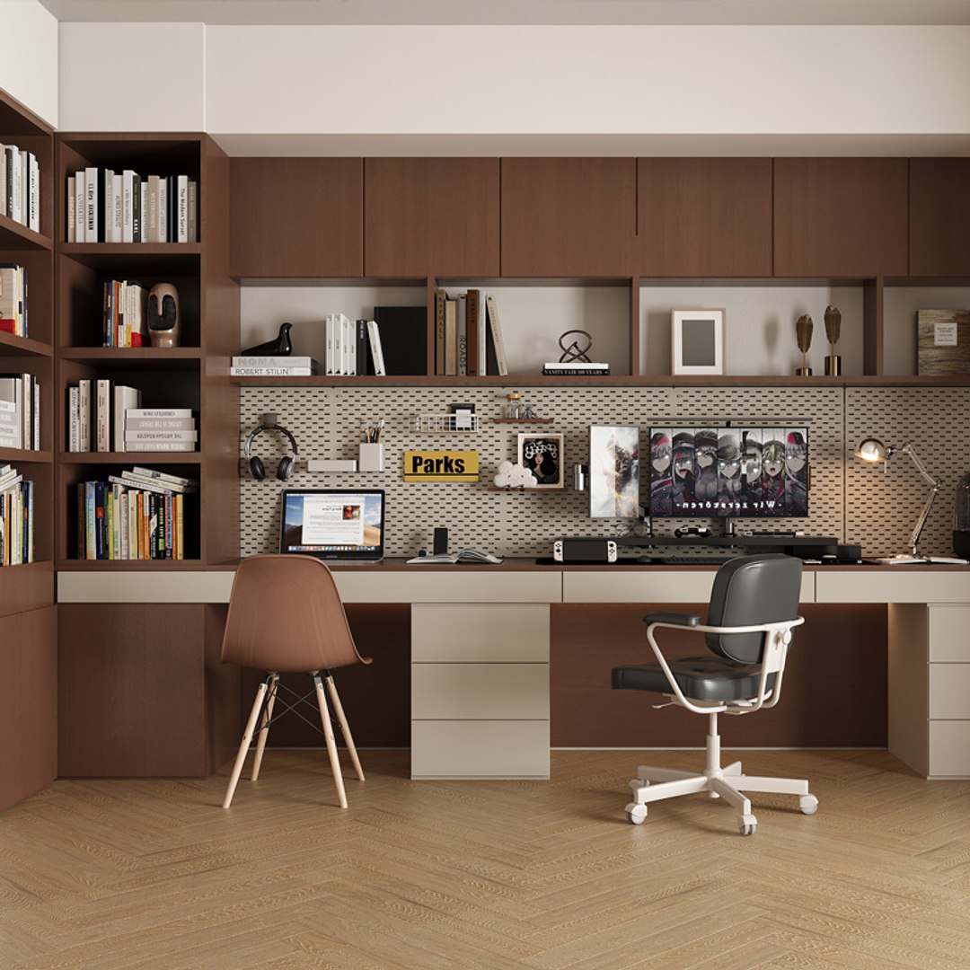 3D Modern Office Model - TurboSquid 2454817