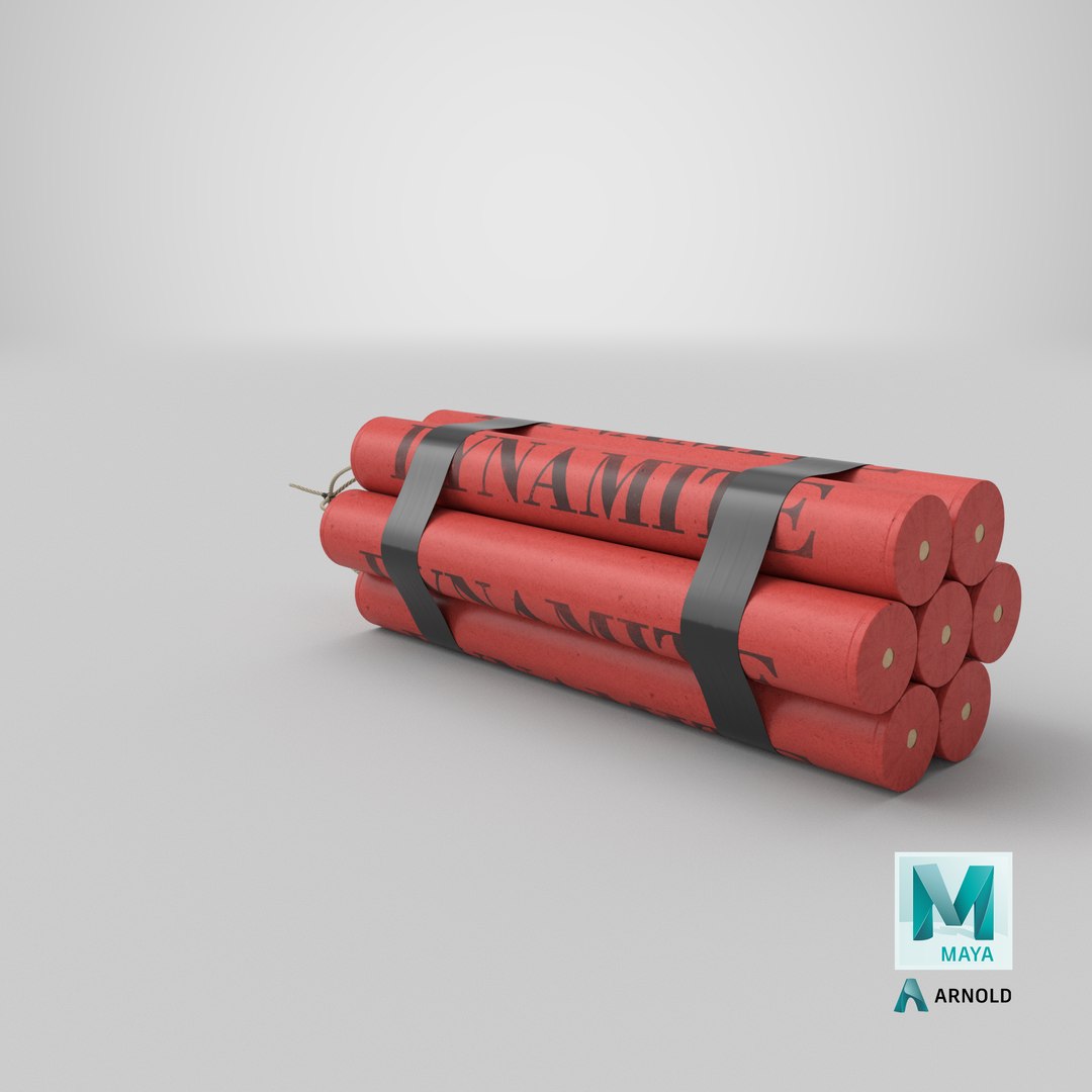 Dynamite Pack Model - TurboSquid 2102936