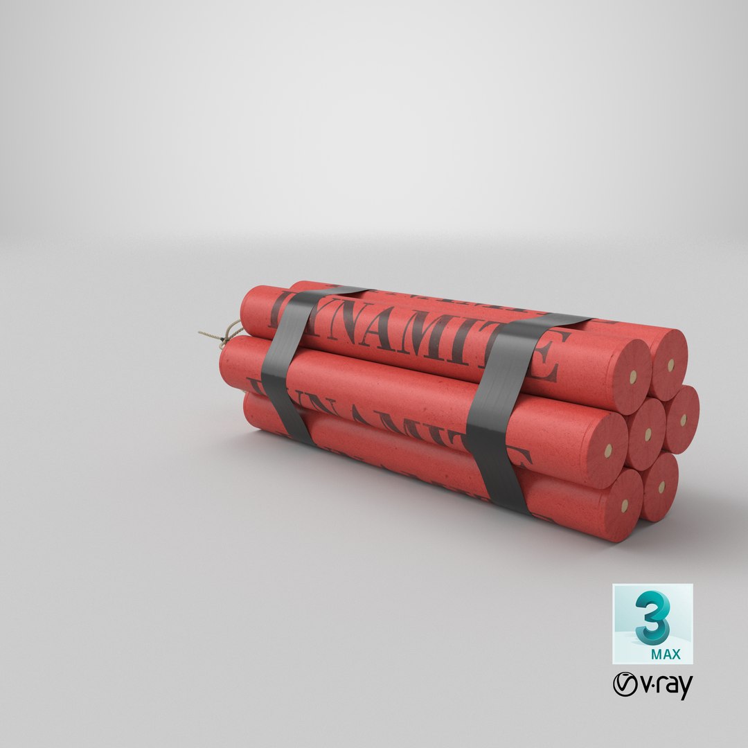 Dynamite Pack Model - TurboSquid 2102936