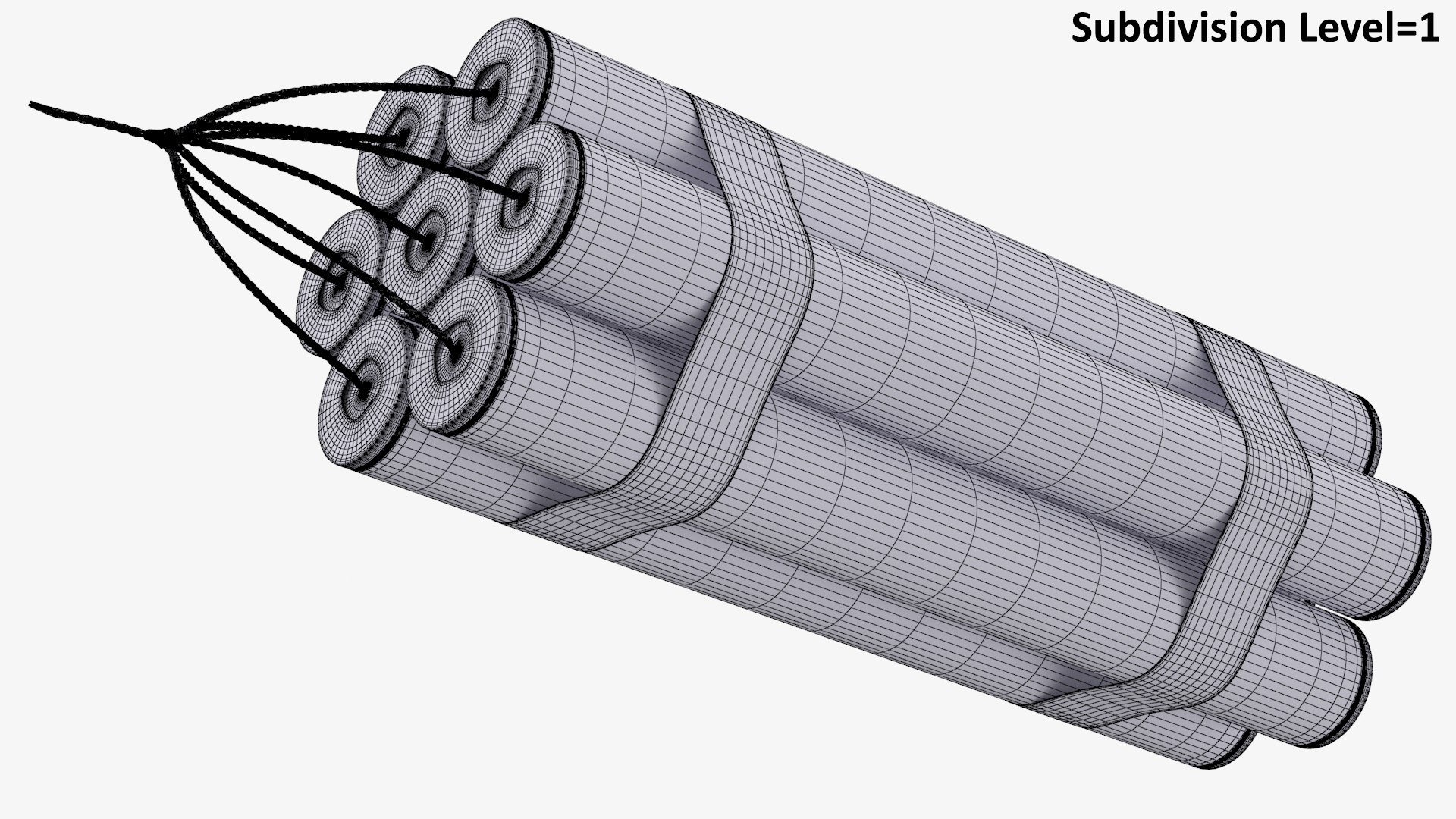Dynamite Pack Model - TurboSquid 2102936