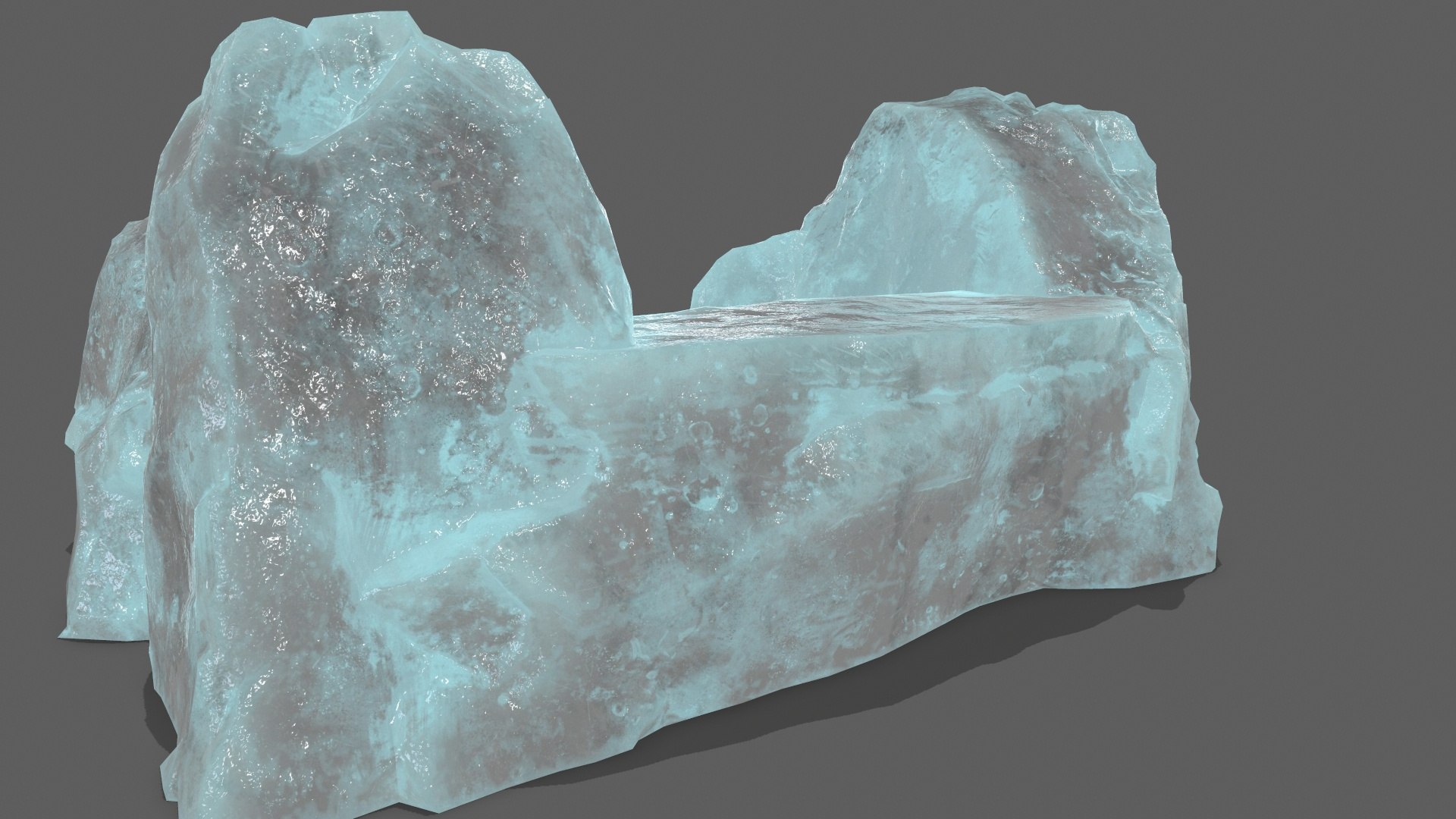 3D Ice Stair - TurboSquid 2024530