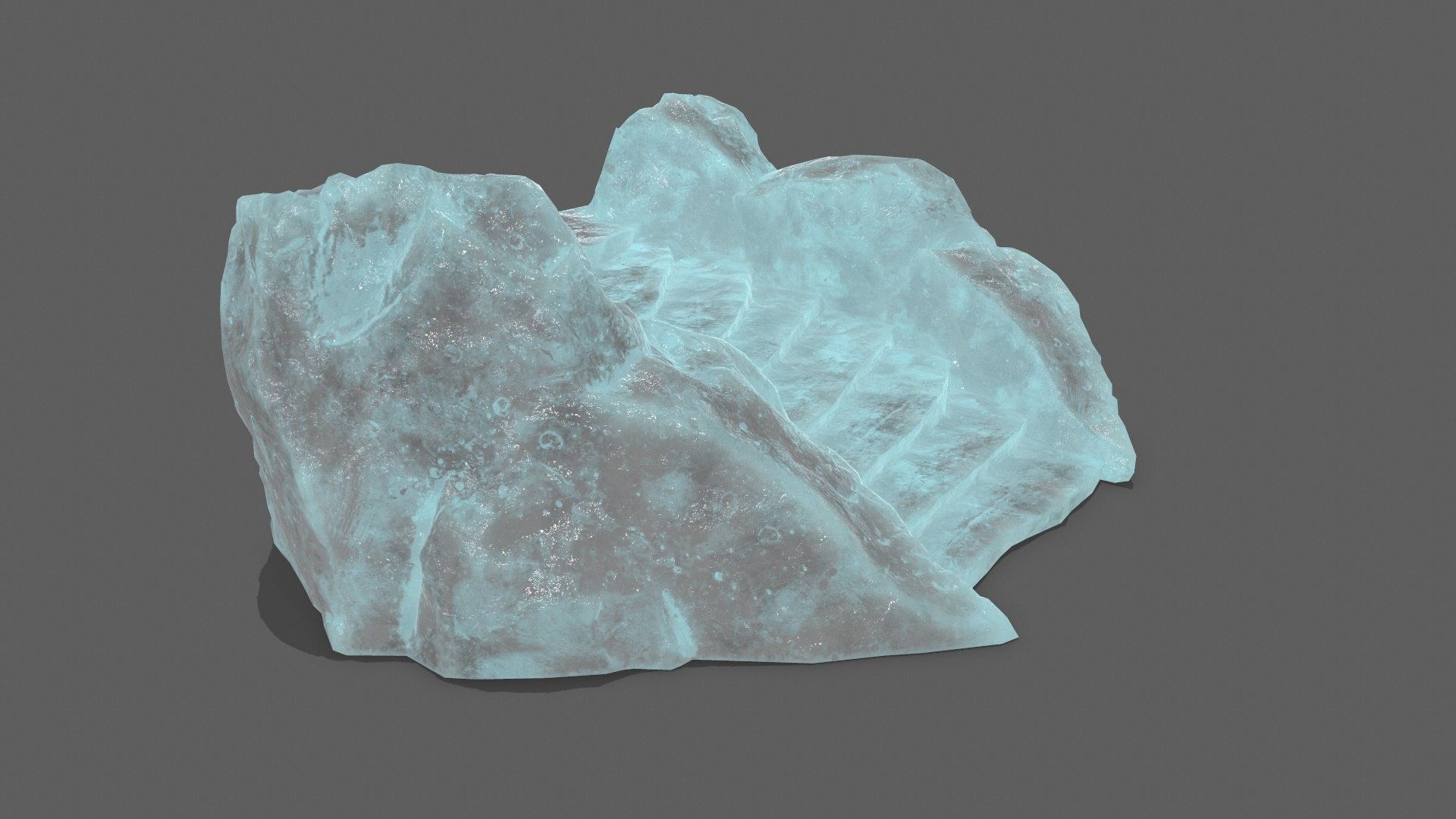 3D Ice Stair - TurboSquid 2024530