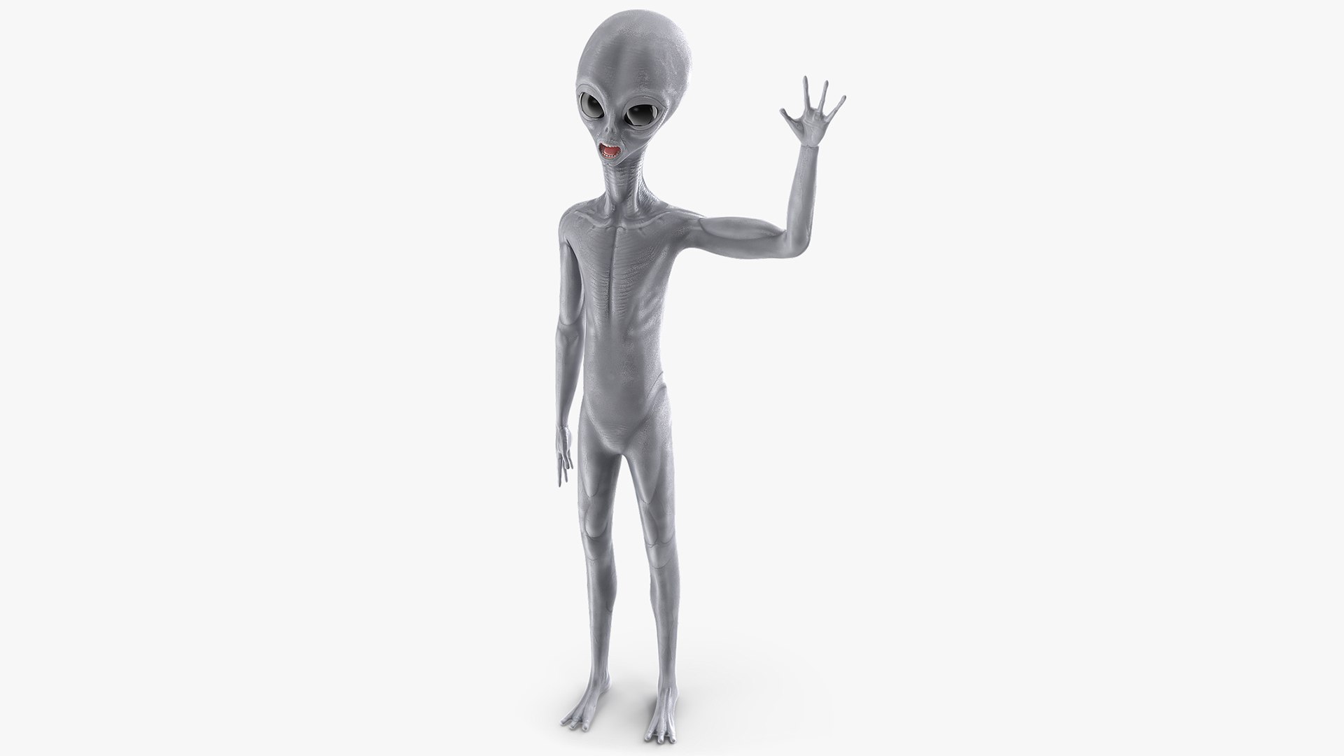 Alien Greetings Pose 3D 모델 - TurboSquid 1889225