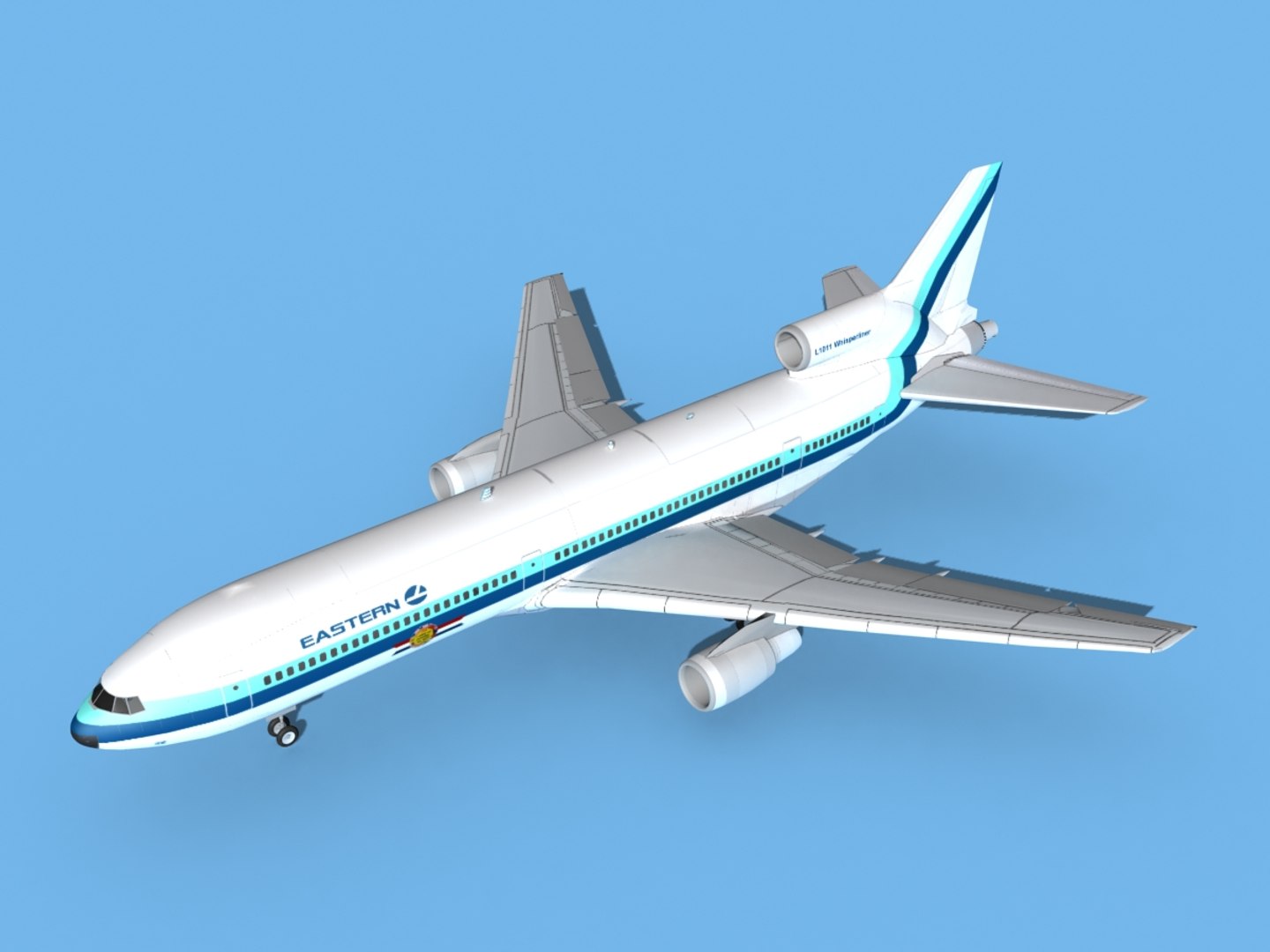 Lockheed L-1011-10 Airliner Model - TurboSquid 1488901