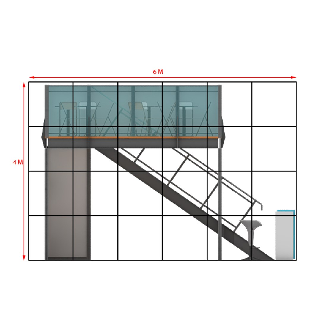 3d Model Structure Maxima Double Deck