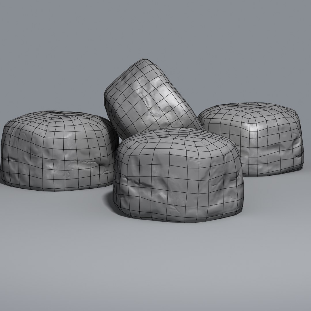 3d Traditional Scone Model