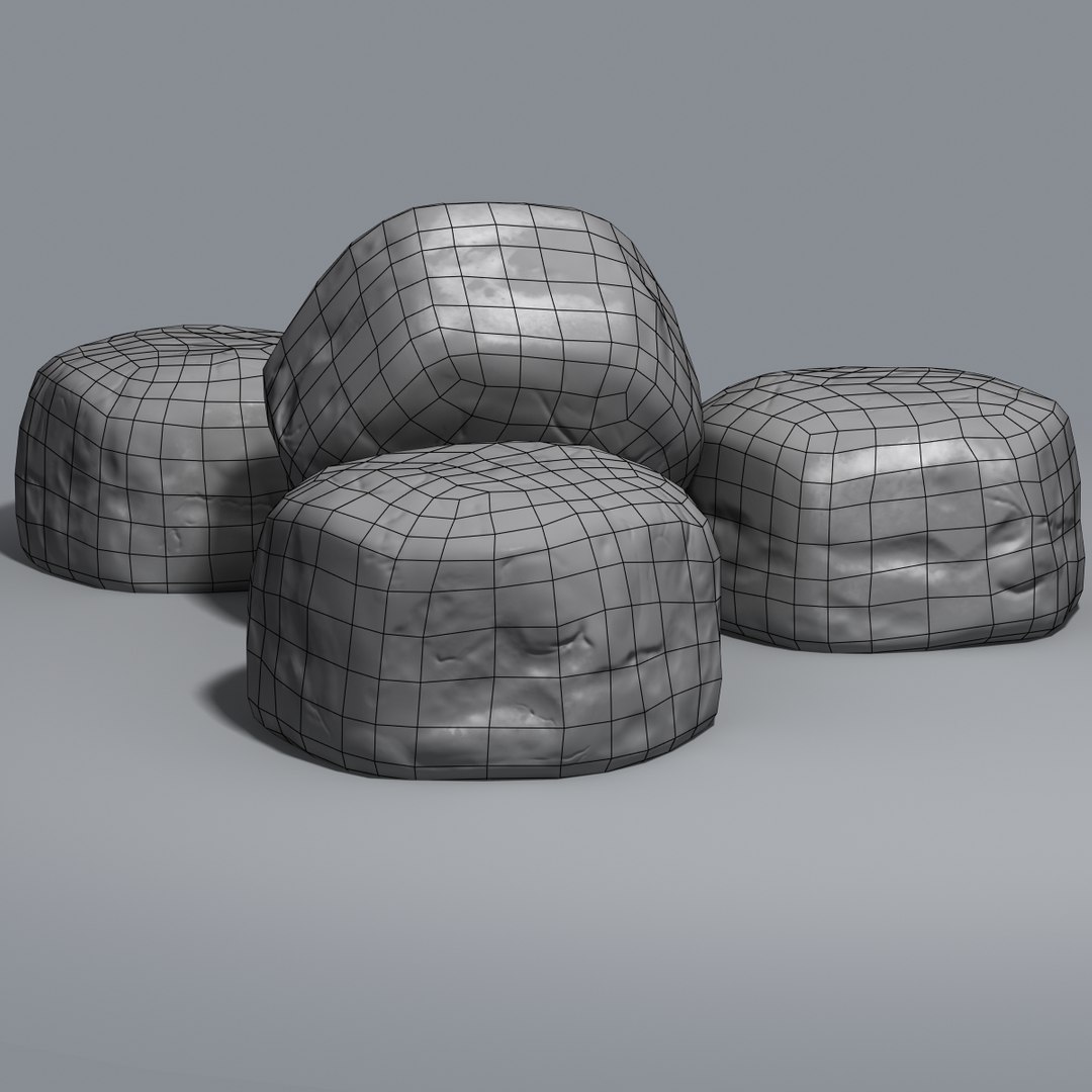 3d Traditional Scone Model