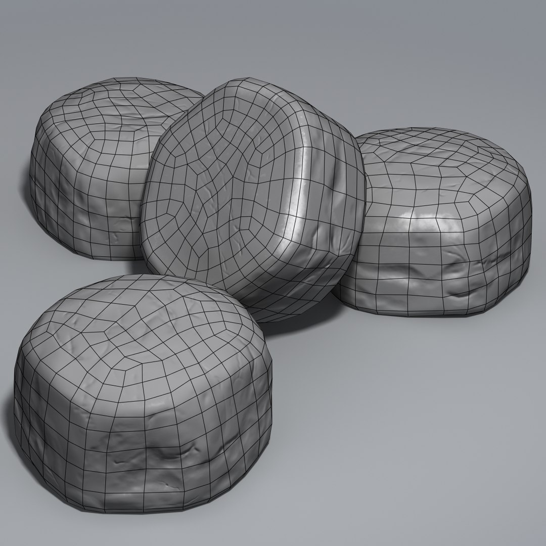 3d Traditional Scone Model