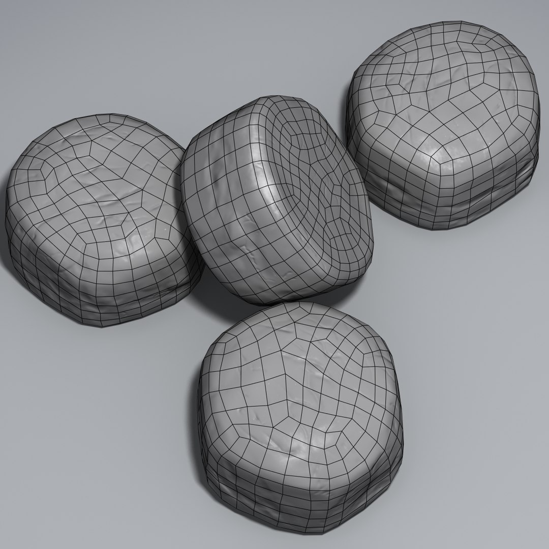 3d Traditional Scone Model