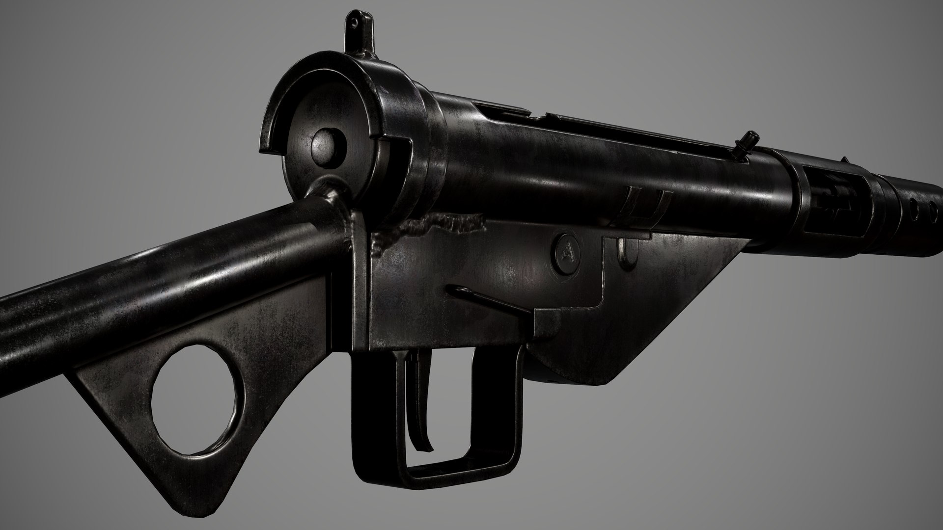 3D Sten MKII - TurboSquid 1716106