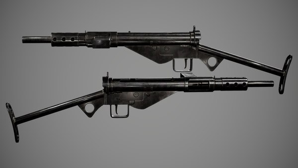 3D Sten MKII - TurboSquid 1716106