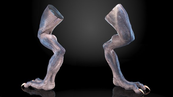 Monster creature leg science 3D - TurboSquid 1700694
