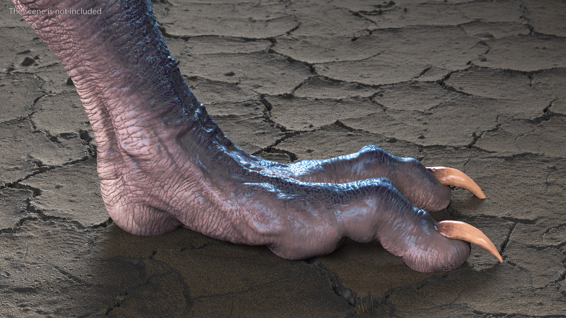 Monster Creature Leg Science 3D - TurboSquid 1700694