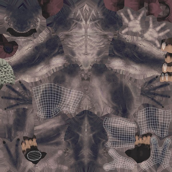 Monster creature leg science 3D - TurboSquid 1700694